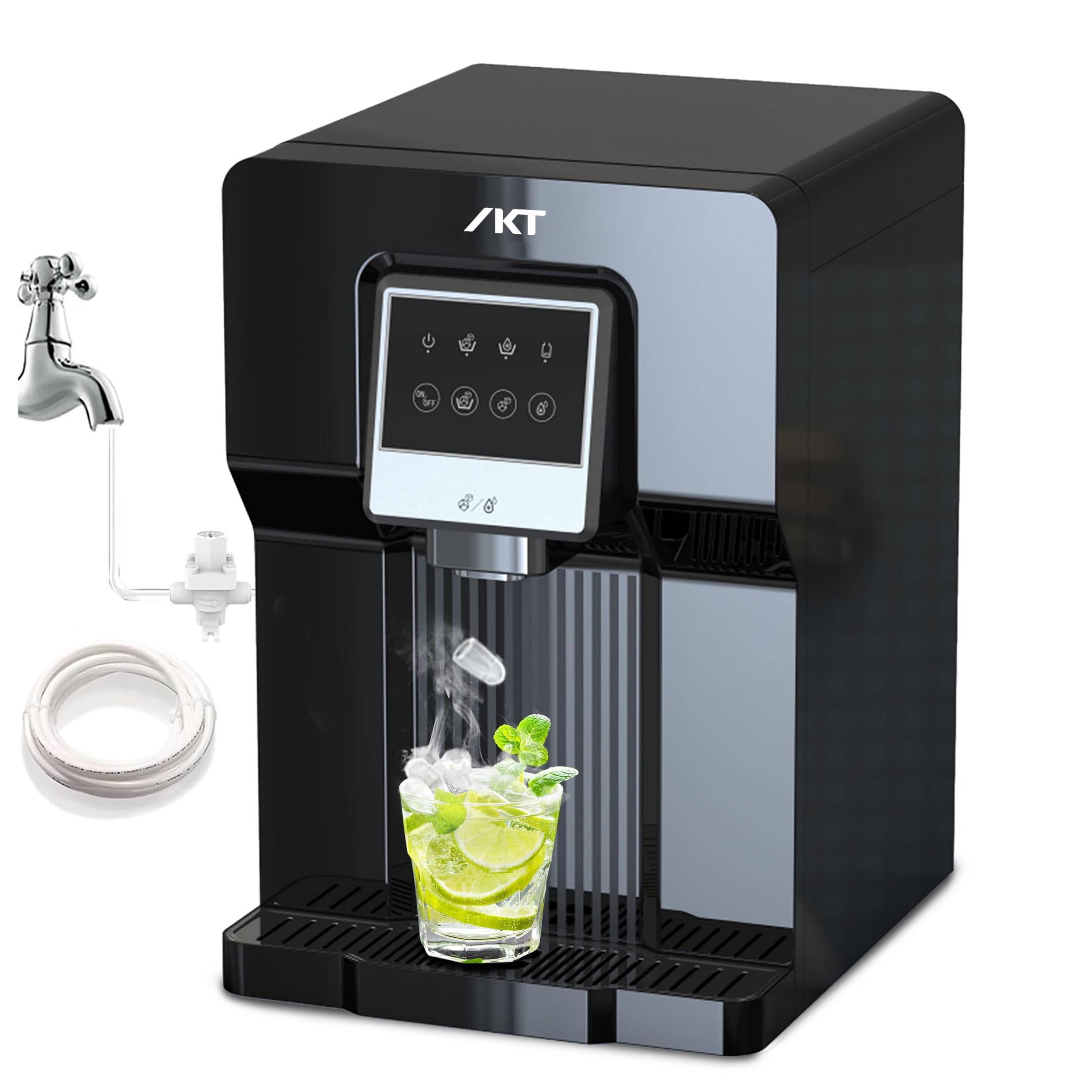 IKT Countertop Bottleless Water and Ice Dispenser with Water Line 18 ...
