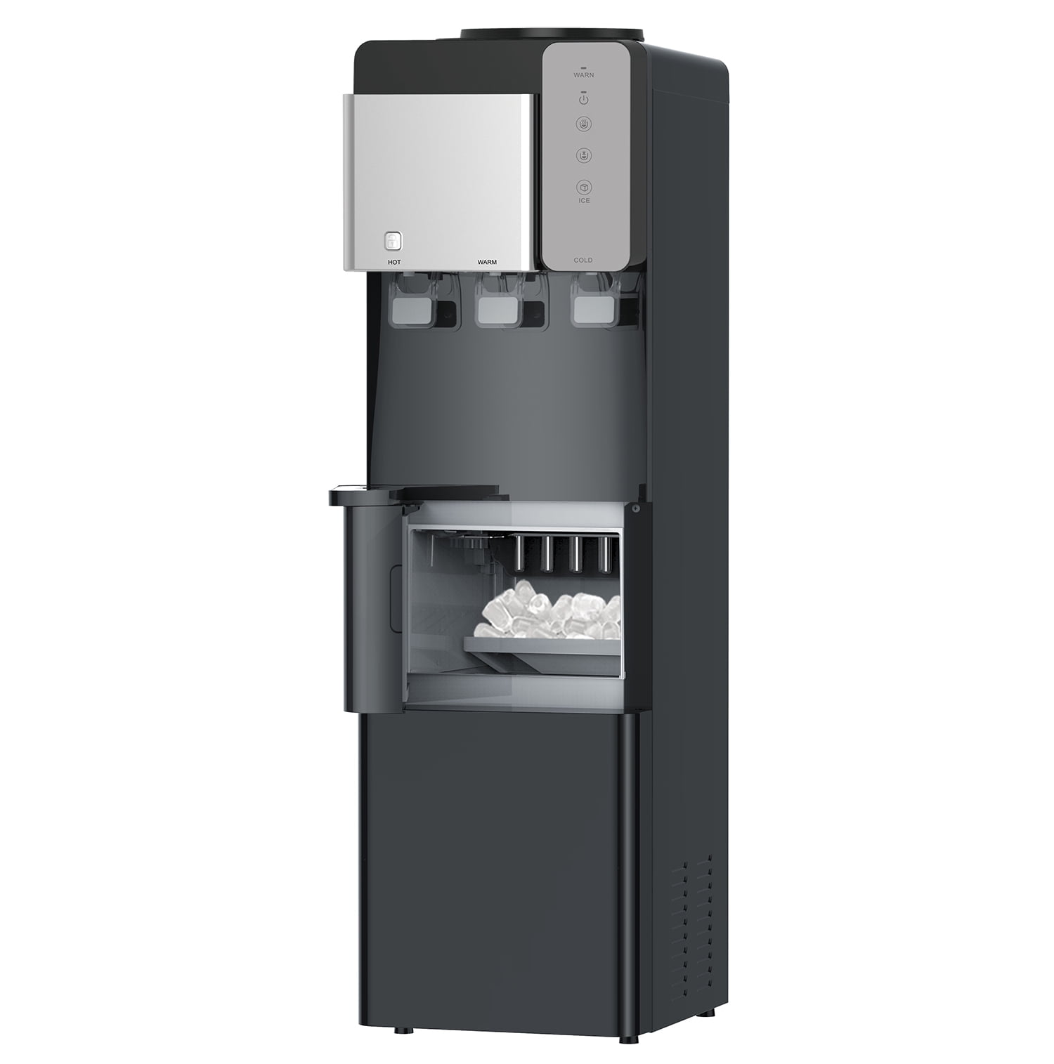 IKT Hot and Cold Water Cooler Dispenser with Ice Maker for 5 Gallon ...