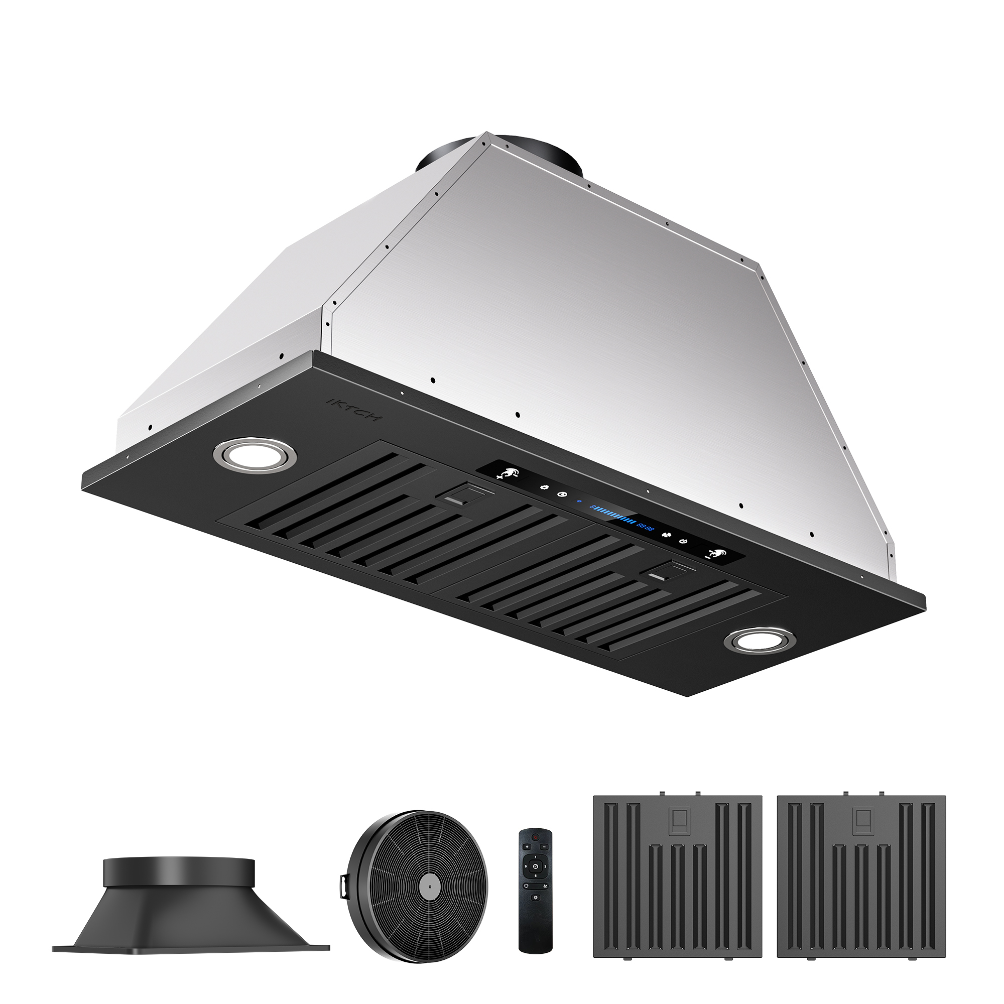 ZLINE 28 in. Range Hood Insert in Stainless Steel (695-28) - Walmart.com