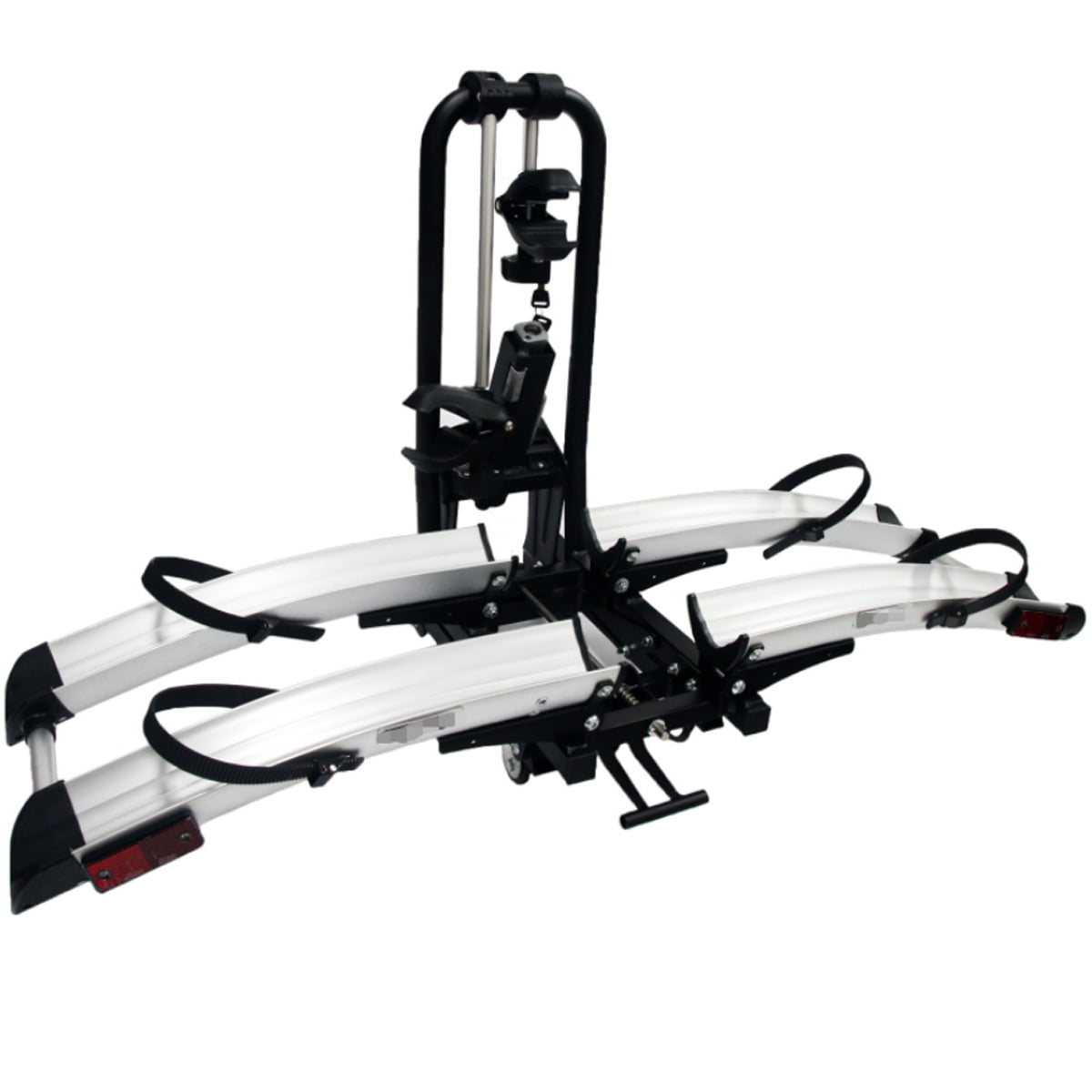 IKURAM Aluminum e-Bike Rack, Folding Design with 4 Rolling Wheels, 132 ...