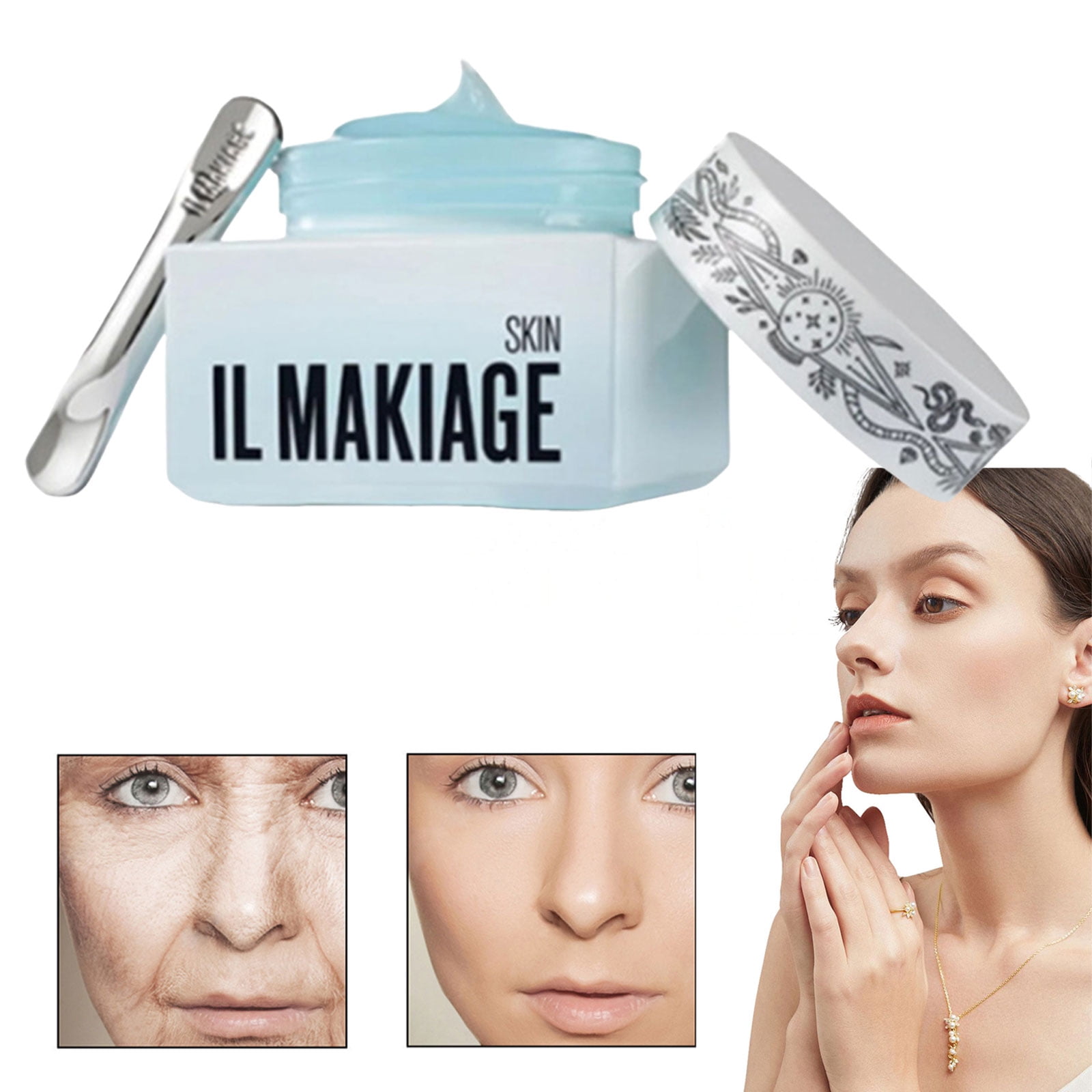 IL Makiage Power Lift Plumping Cream-Anti-Aging Collagen-Power Plumping ...