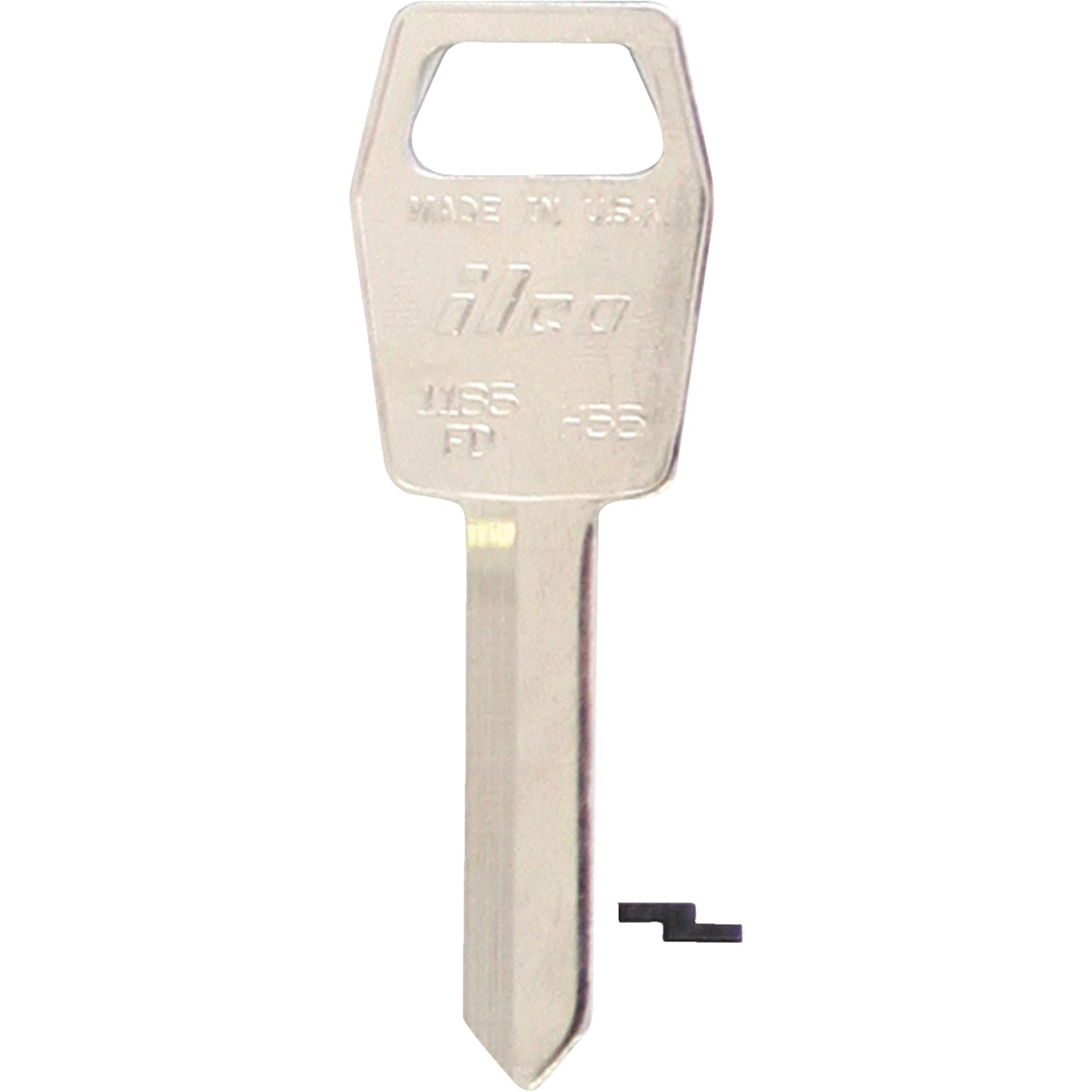 ILCO 1185FD Key Blank for some FORD Automotive (10-Pack) - Walmart.com