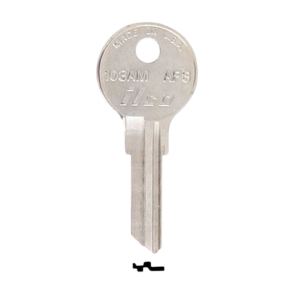 ILCO APS File Cabinet Key - Single Pack - Walmart.com