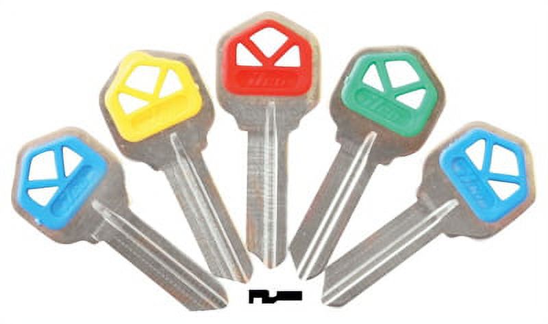 ILCO Colored Plastic Head Key Blank For Kwikset Lockset, Each - Walmart.com