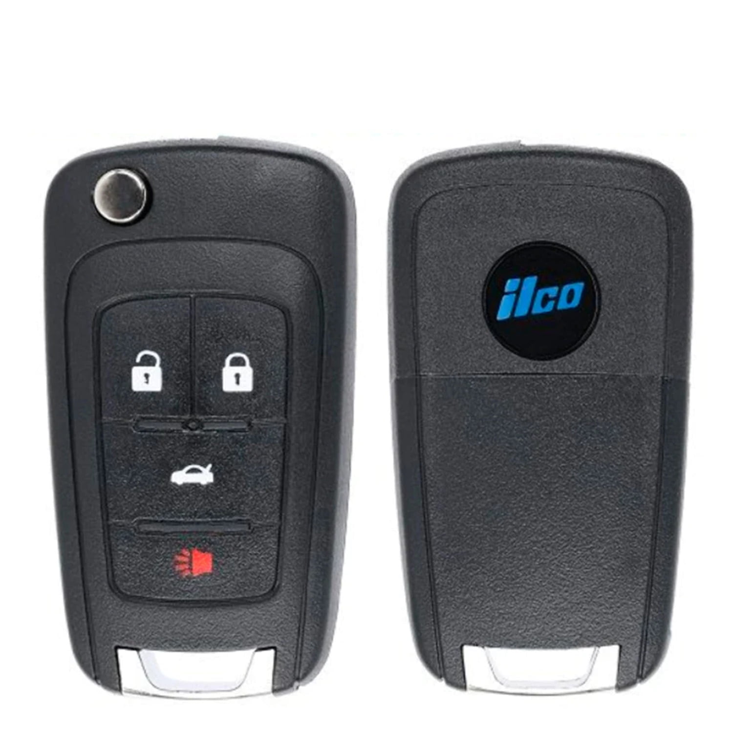 ILCO Flip Key Fob PEPS for Chevrolet Cruze 2011 - 2018 4B OHT05918179 ...