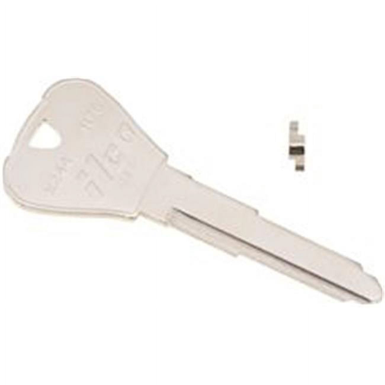 Kaba Ilco Corp. Ford Nickel Plated Automotive Key H76/X244 - Mechanical ...