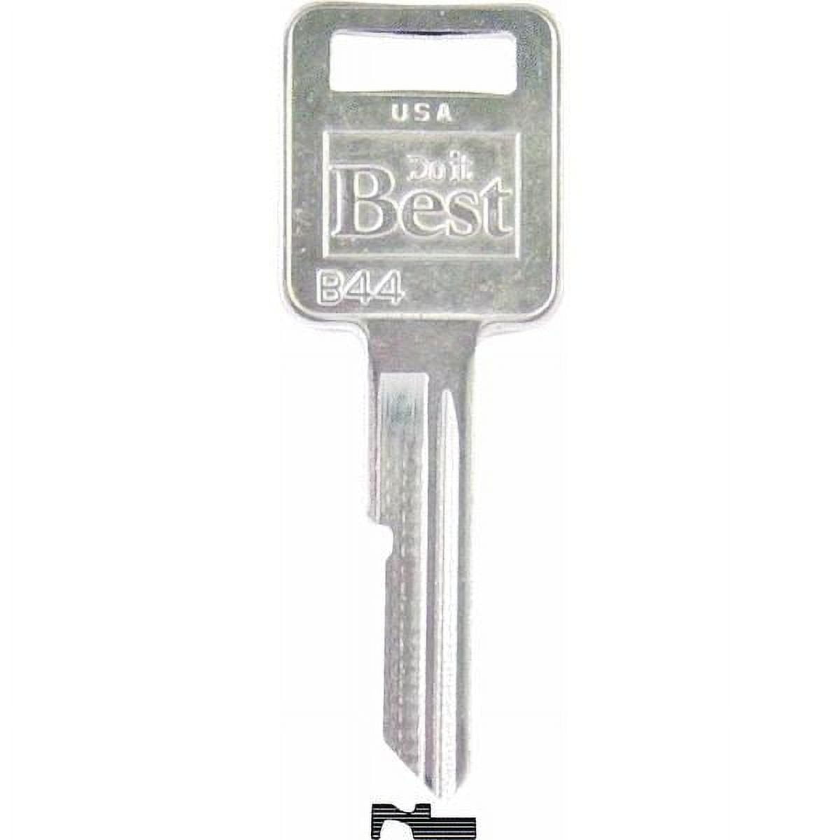 ILCO GM Nickel Plated Automotive Key, B44 / P1098E (10-Pack ...
