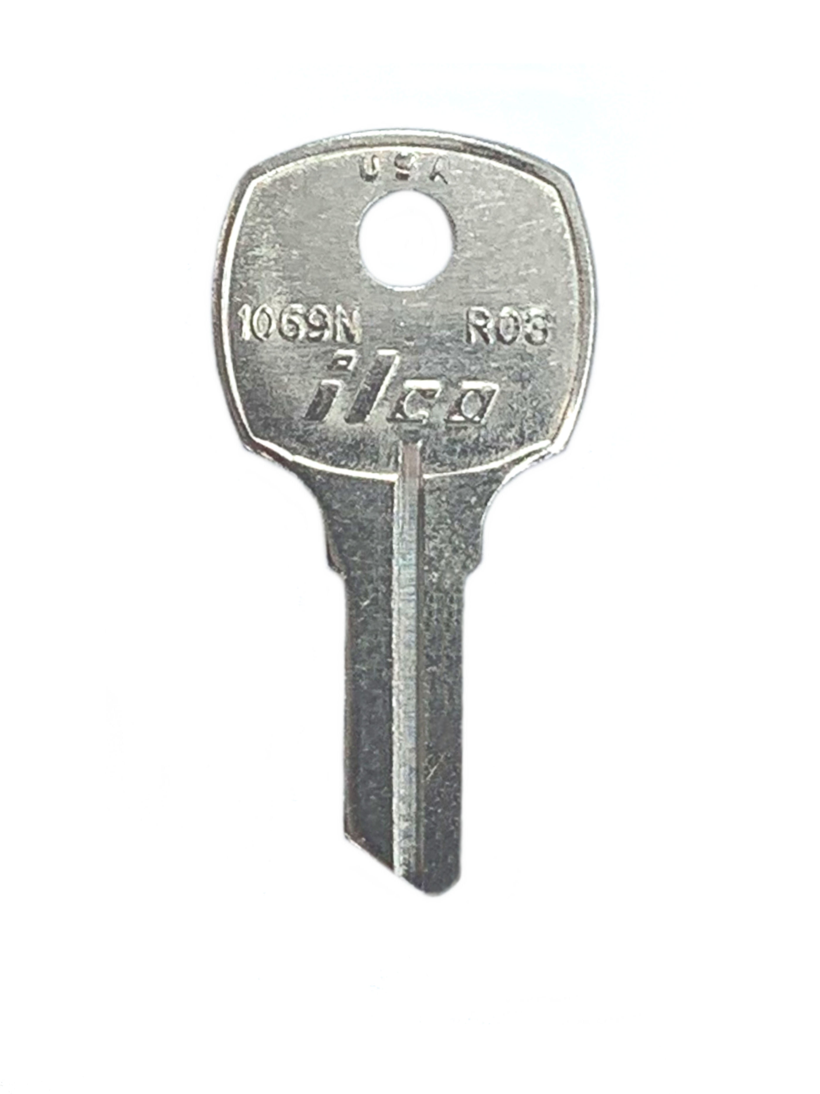 ILCO Key Blank Fits for 1069N National Cabinet Key Blank RO3 - NTC-10D (10 Pack) - Walmart.com