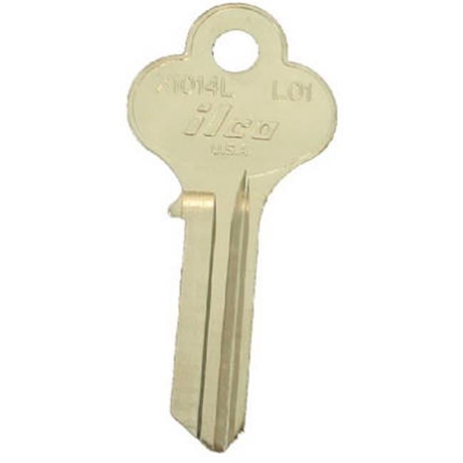 ILCO Lori Nickel Plated House Key, LO1 / X1014L (10-Pack) AL0109600B ...
