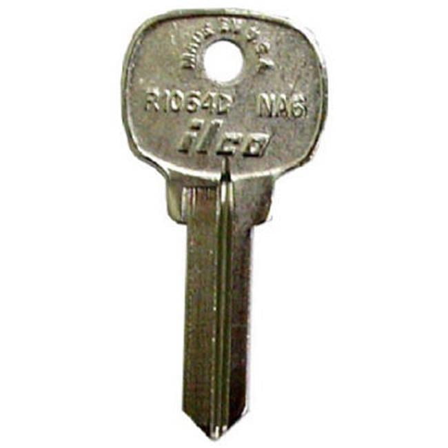 ILCO National Nickel Plated File Cabinet Key NA6 / DIB R1064D (10-Pack ...