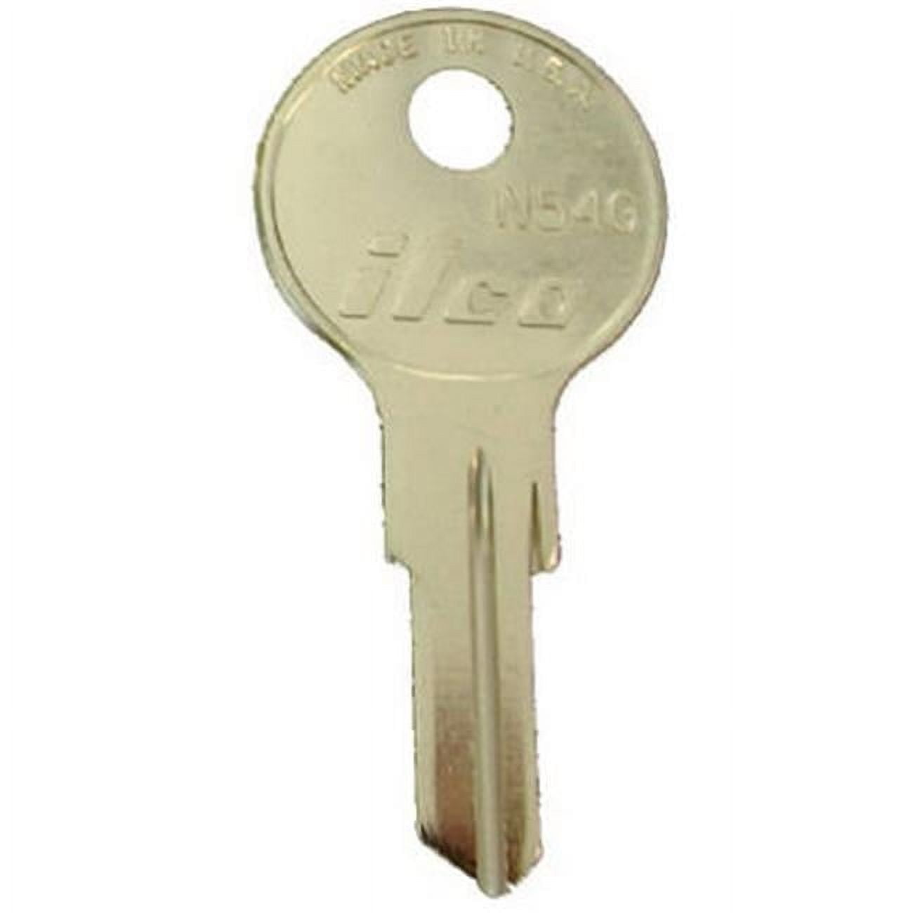ILCO Nickel Plated Cam Lock Key, N54G (10-Pack) IAA30984012 - Walmart.com
