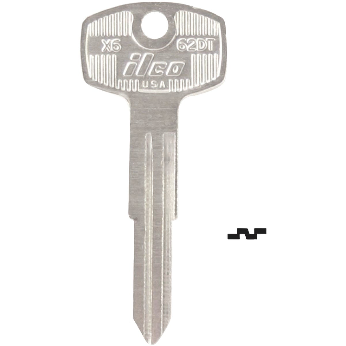 Ilco Master Key Blank For Nissan/Datsun 1974-1981, Each - Walmart.com