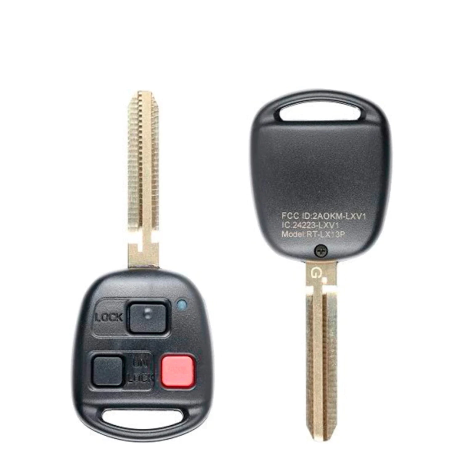ILCO Remote Key Fob for Toyota FJ Cruiser 2010-2014 HYQ12BBT - G - RHK ...