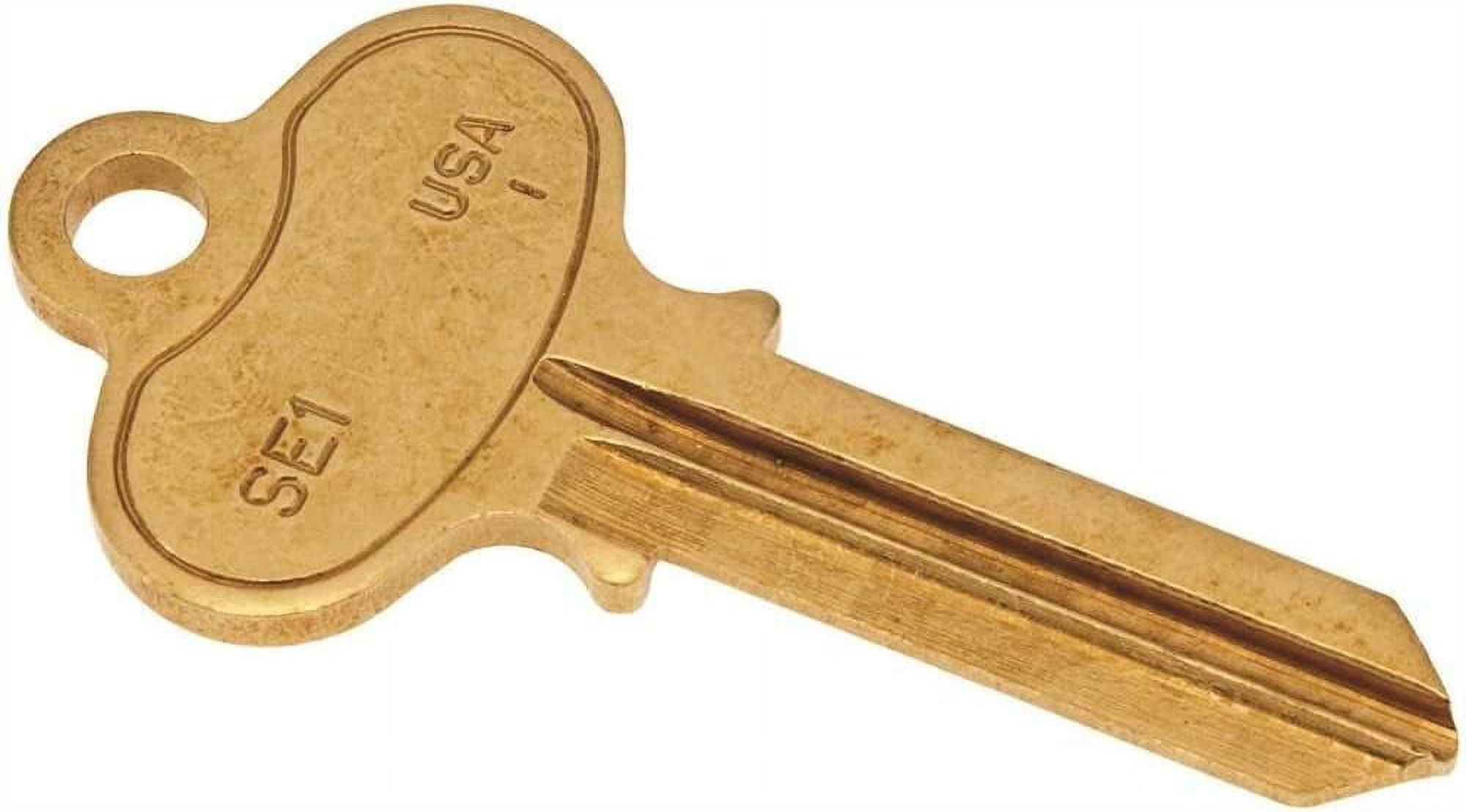 ILCO SE1 BRASS KEY BLANKS 50 PACK - Walmart.com