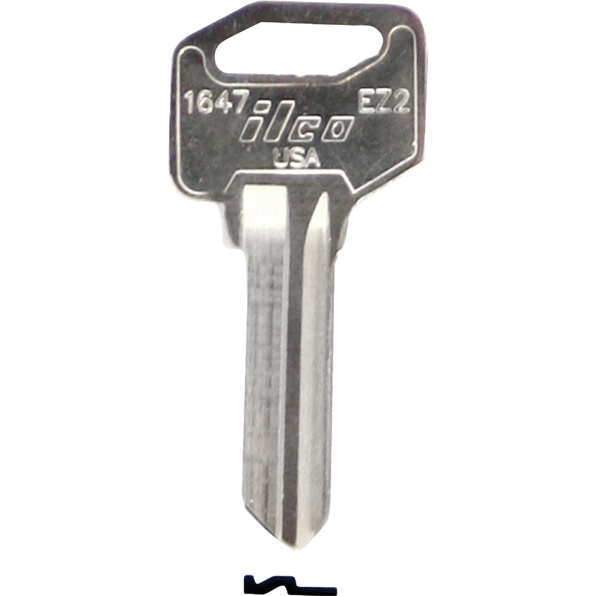 ILCO Schlage Nickel Plated House Key, EZ2-SC1 / EZ2-SC2 (10-Pack ...