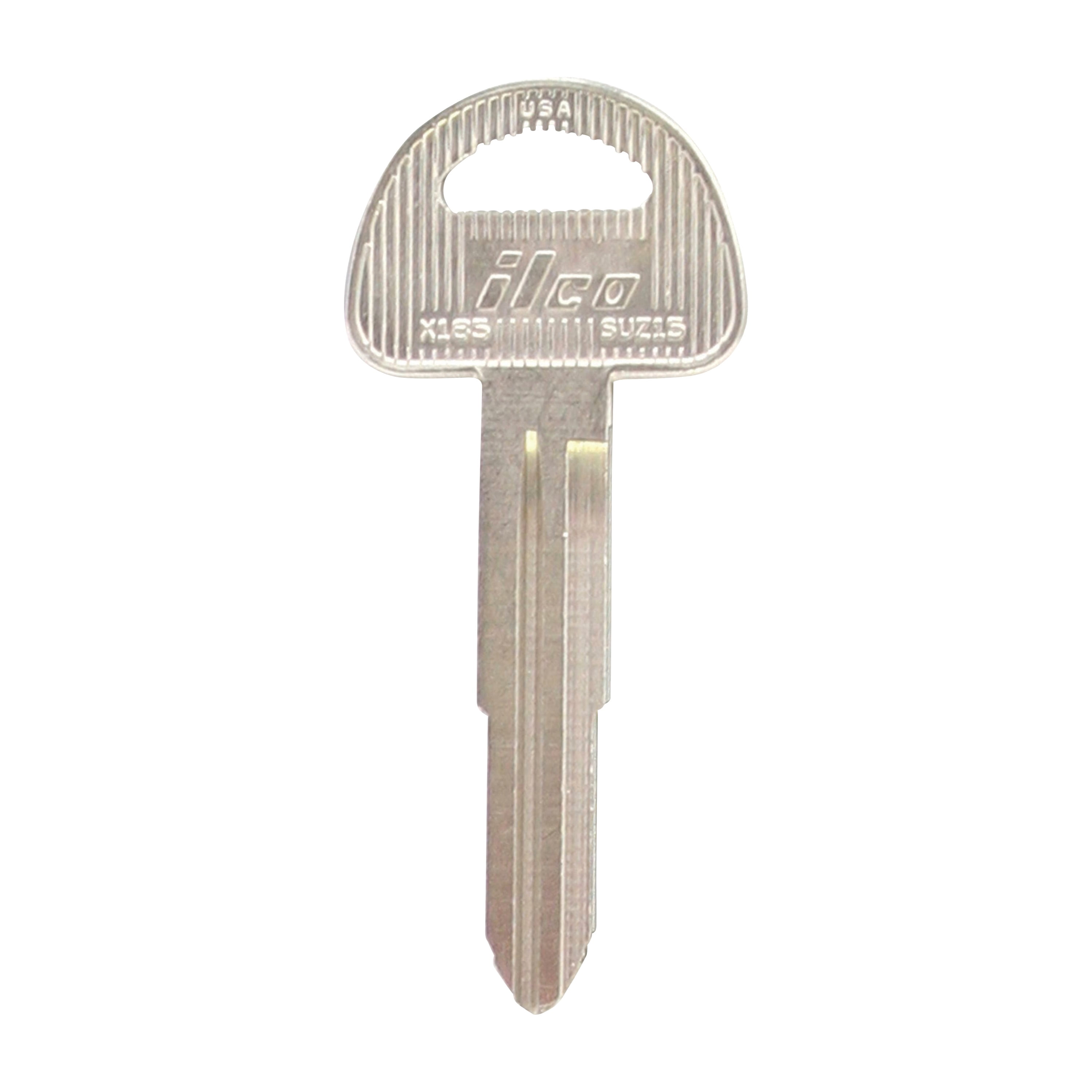 ILCO Suzuki Nickel Plated Automotive Key, SUZ15 / X185 - Single Pack ...