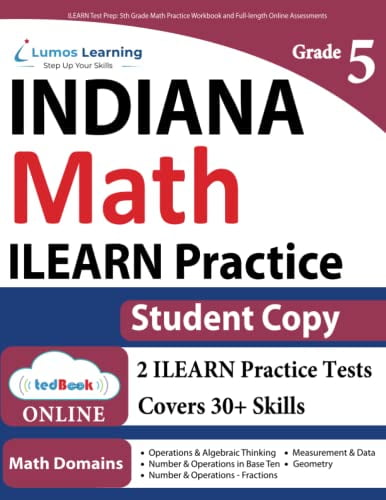 Pre-Owned ILEARN Workbook and Online Practice Assessments: 5th Grade ...