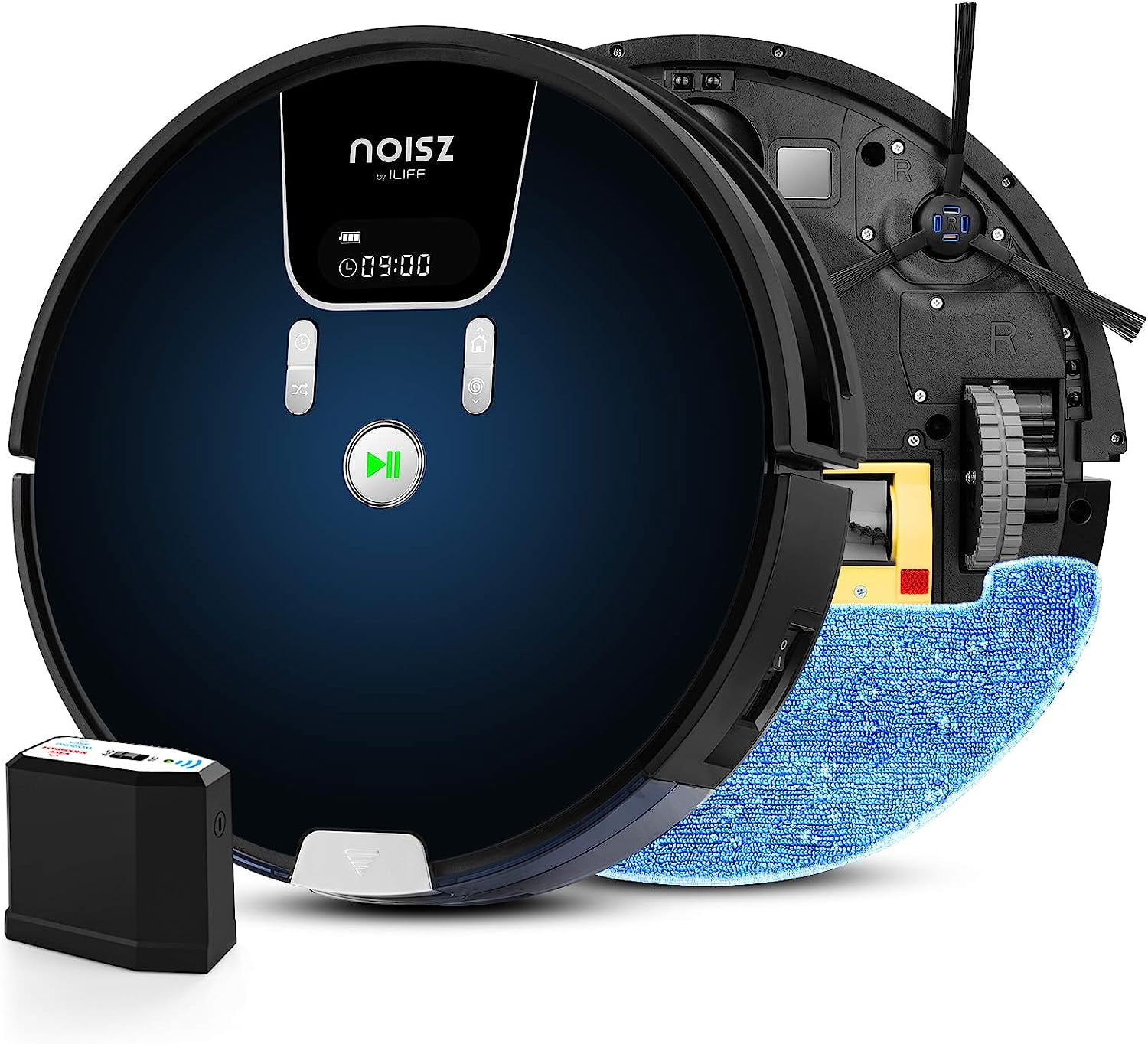 ILIFE S8 Pro Robot Vacuum Cleaner-W, 2000Pa, Route Planning, Auto Boosts on Carpets, ElectroWall ...