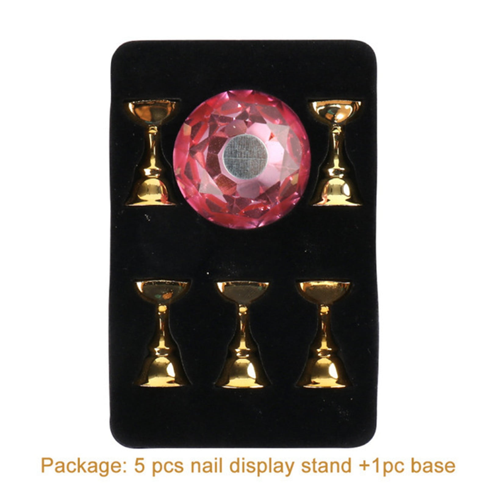 ILJNDTGBE Acrylic Nail Art Practice Stands Nail Tips Holders Training ...