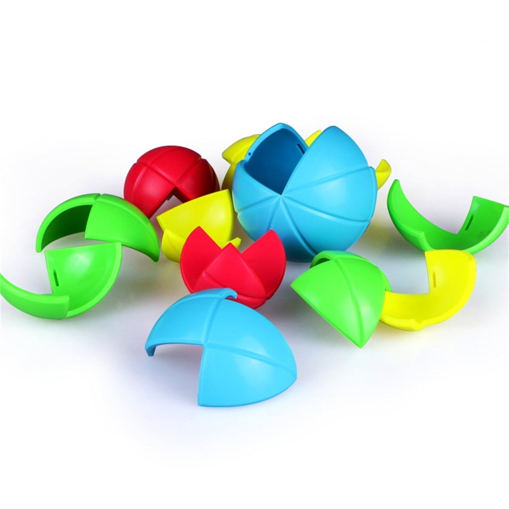 ILJNDTGBE Wisdom Ball 3D Puzzle Assembly Children Educational Toy DIY ...