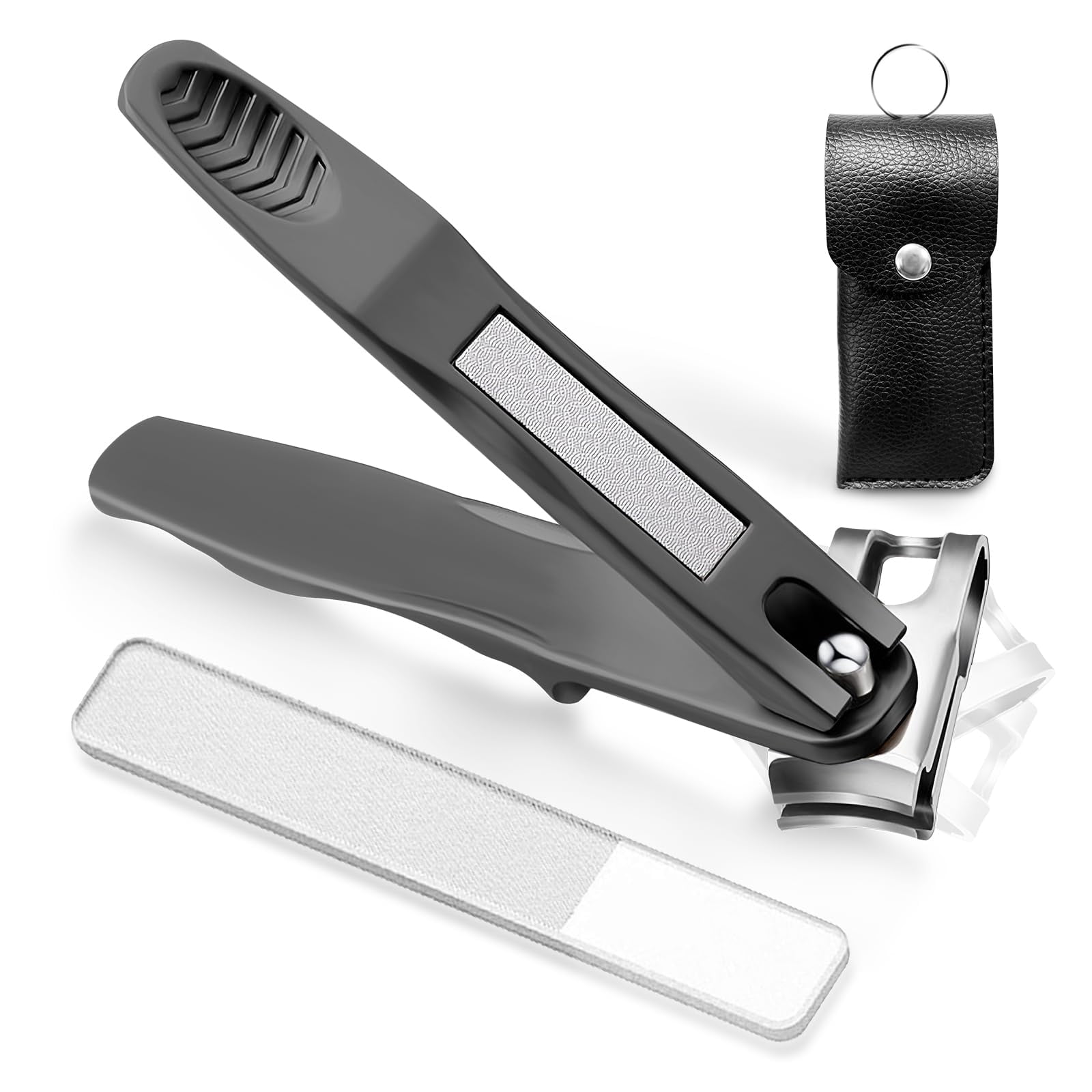 ILLFER Toe Nail Clippers for Seniors, 360Â° Rotating Long Handle ...