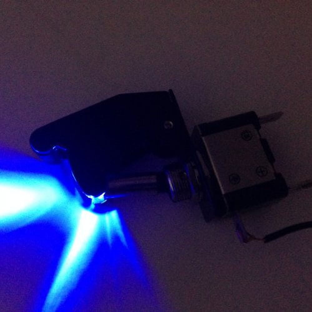 ILLUMINATED TOGGLE SWITCH ON/OFF 25 AMP 12VDC COLOR WITH POSITION COVER ...