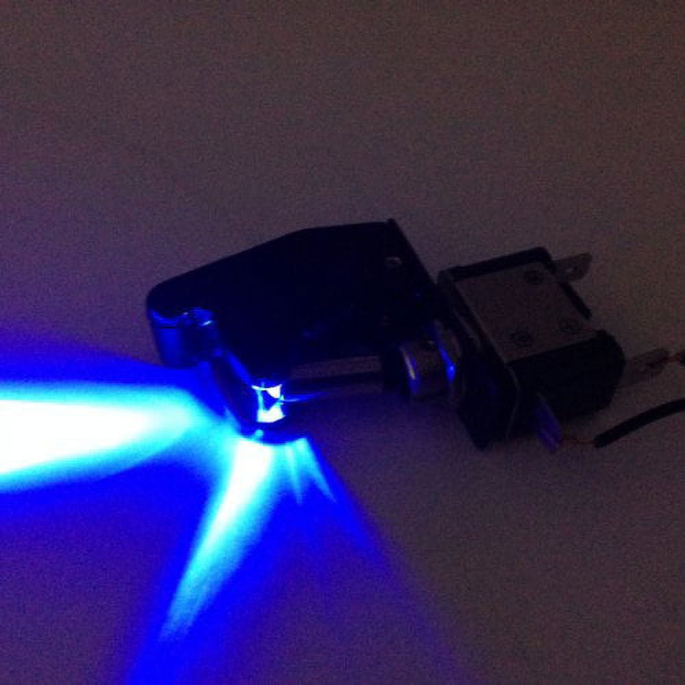 ILLUMINATED TOGGLE SWITCH ON/OFF 25 AMP 12VDC COLOR WITH POSITION COVER ...