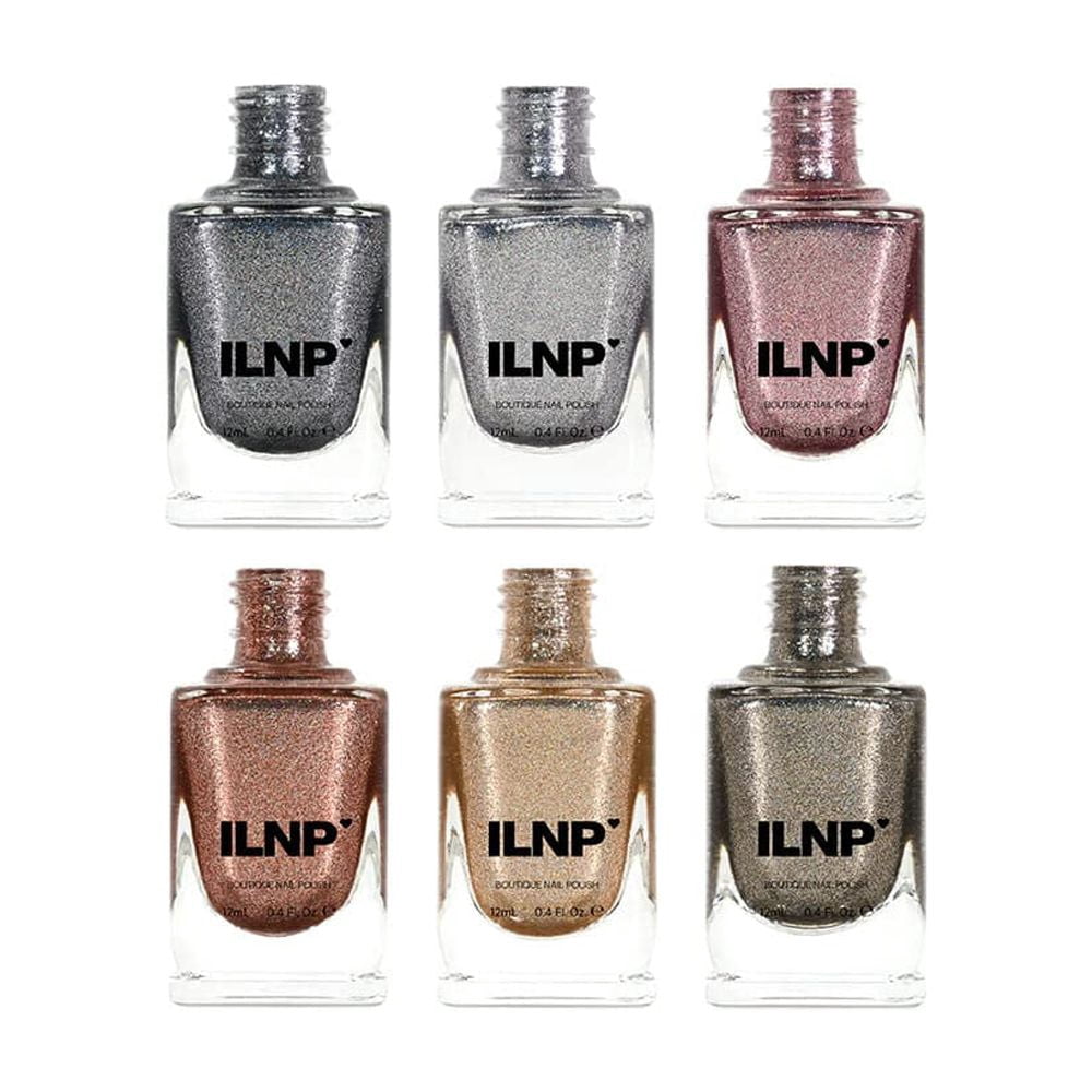 ILNP Reflections Collection - Ultra Metallic Nail Polish Set - Walmart.com