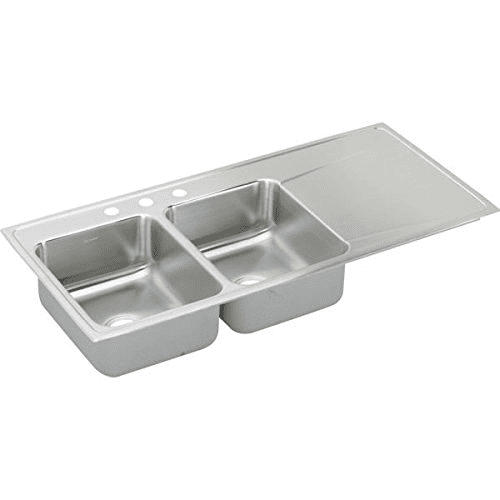48X22 4H 2B SS SINK W/ RH D/BOARD - Walmart.com