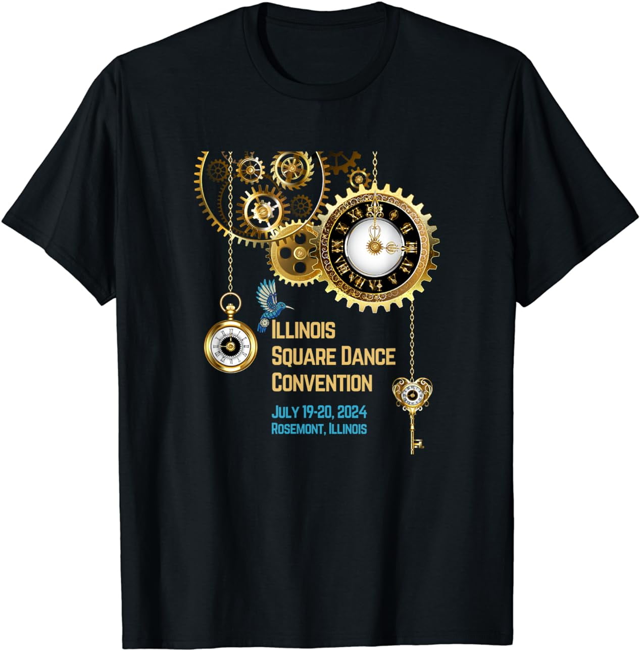 ILSDC 2024 Square Dance Convention T-Shirt - Walmart.com