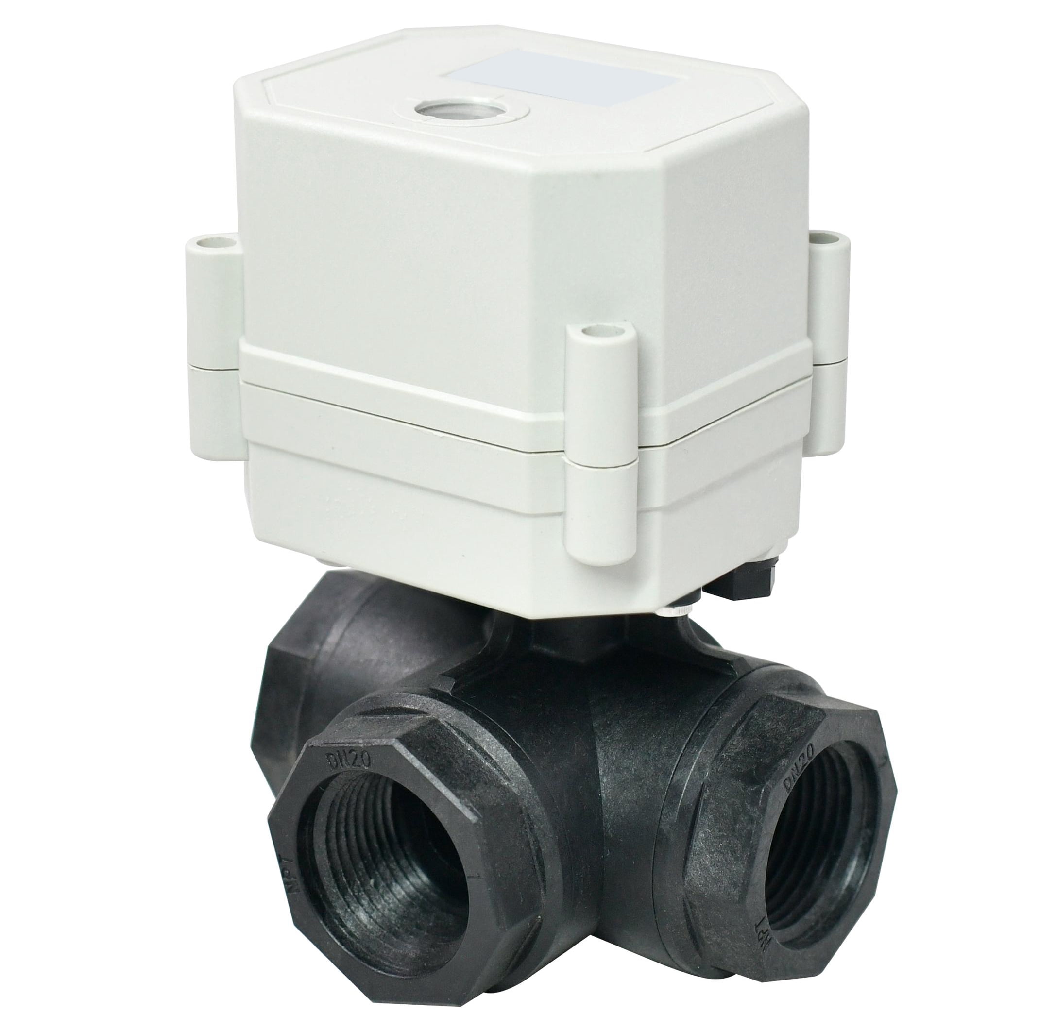 ILSY-IVA 1/2" DN15 Motorized Ball Valve,DC24V 3 Way PPO Electric Ball ...