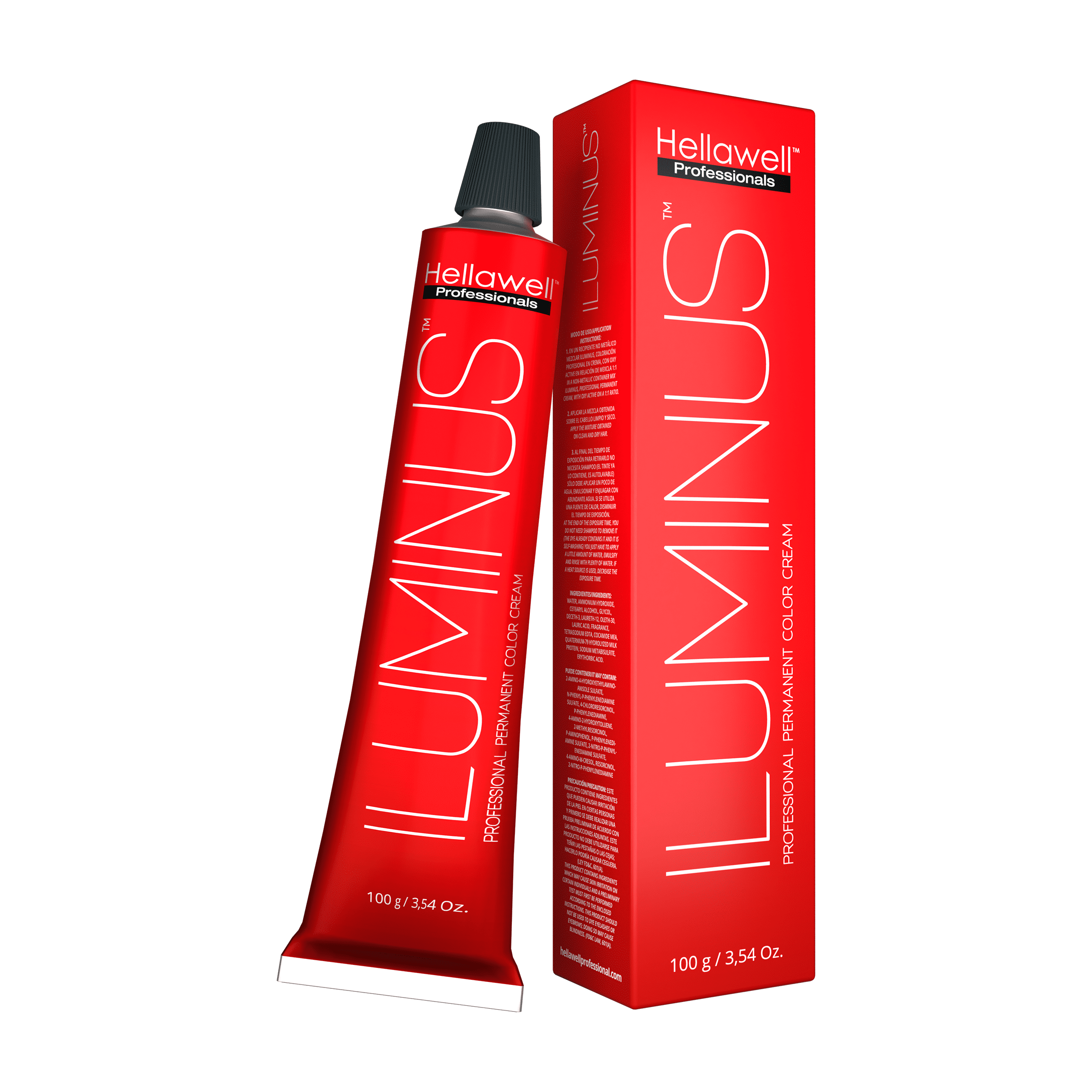 ILUMINUS Hair Dye, professional permanent hair color cream, with ...