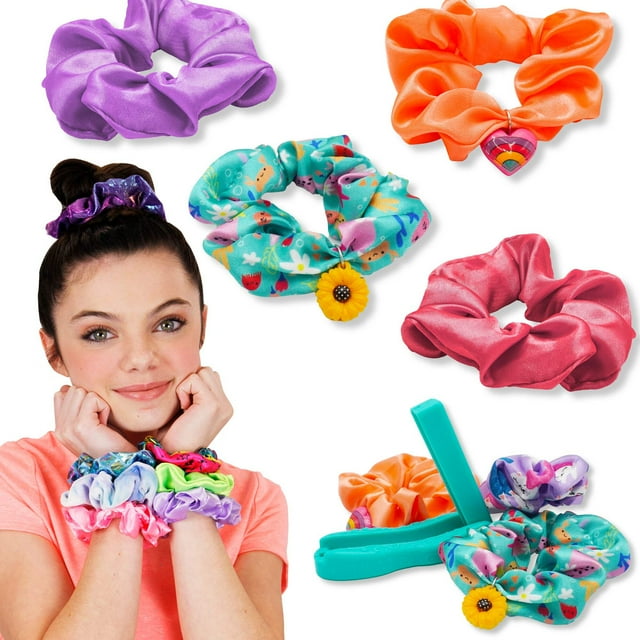 ILY ACTIVITY KINGS Large Scrunchie Kit for Hair | Customizable ...