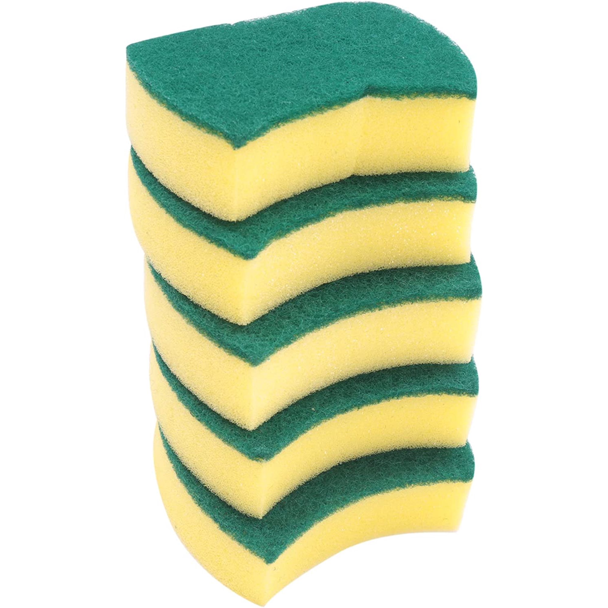 Multi-Purpose Scrub Sponges for Kitchen by Scrub- it - Non-Scratch ...