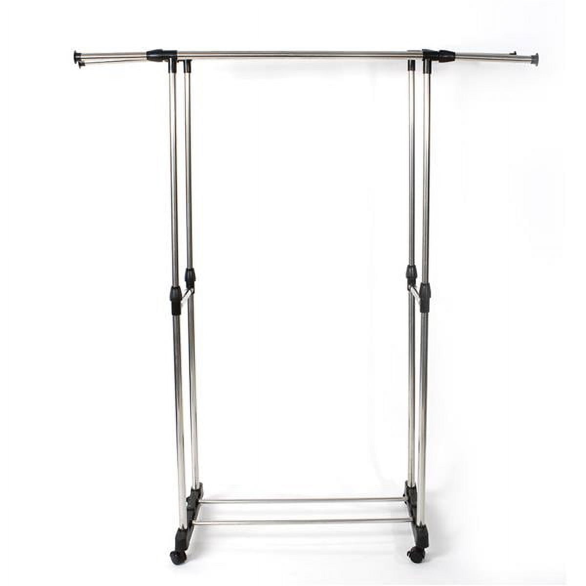 IM Beauty Garment Rack Freestanding Hanger Double Pole Multi-Functional ...
