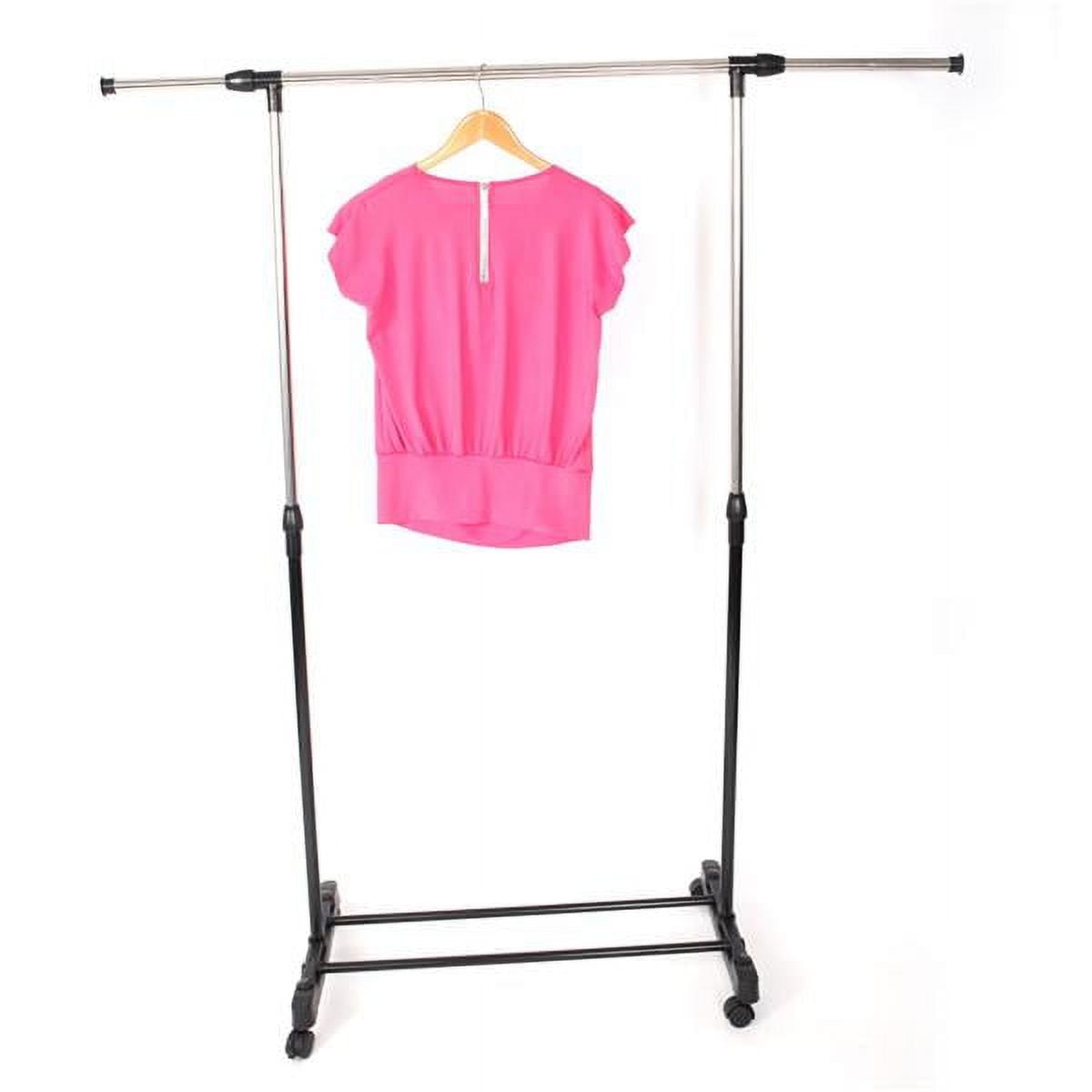 IM Beauty Garment Rack Freestanding Hanger Double Rods Multi-functional ...