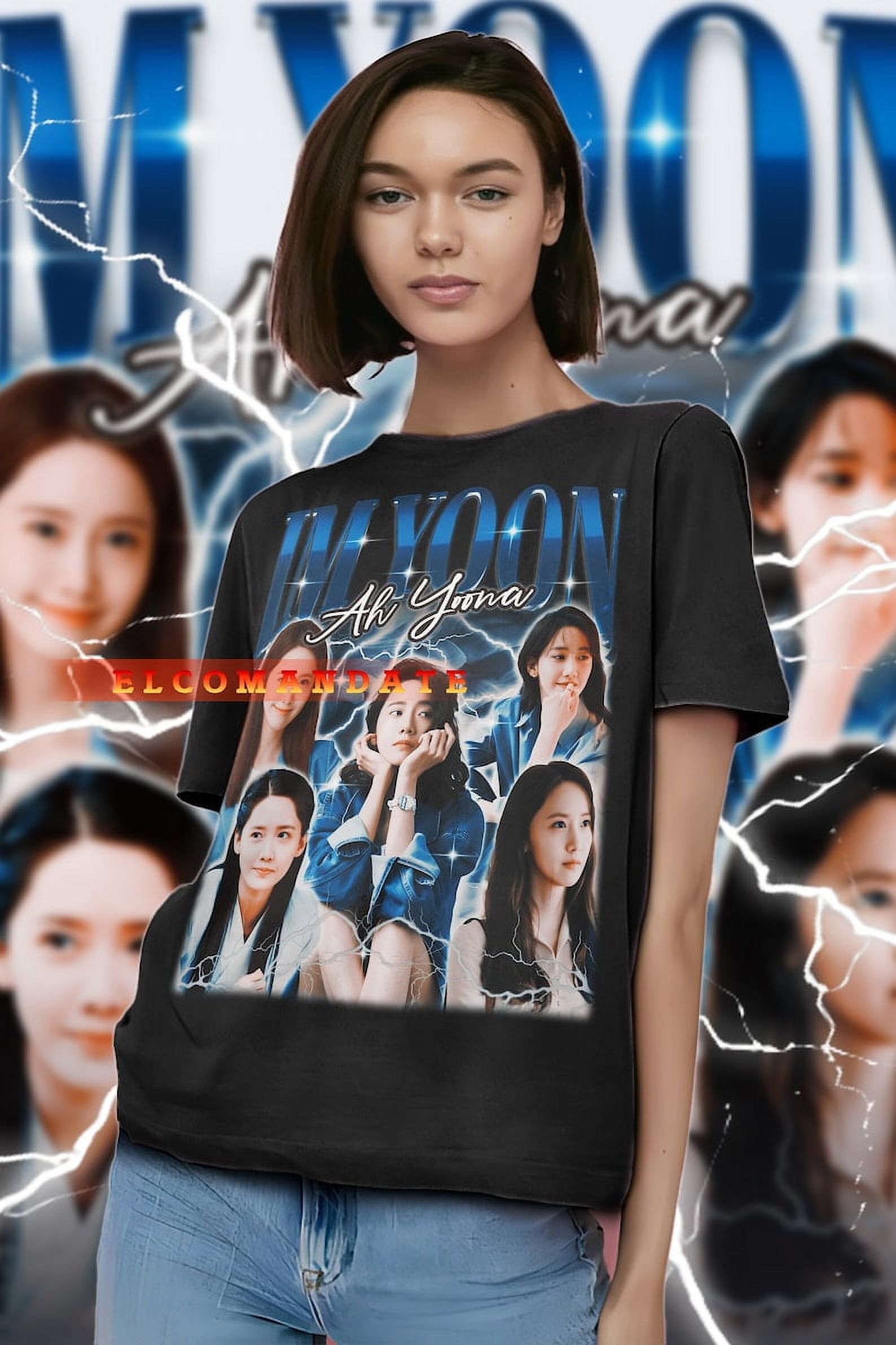 IM YOON AH Yoona Vintage Shirt, Im Yoon Ah Yoona Homage Tshirt, Im Yoon ...