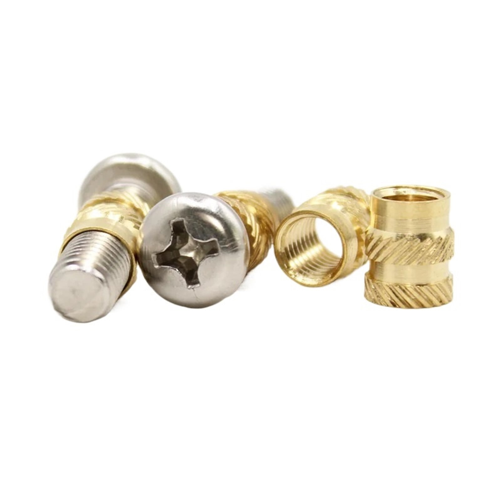 IM1.4 M1.6 M2 M2.5 M4 M5 M6 Brass Heat Threaded Insert Nut And ...