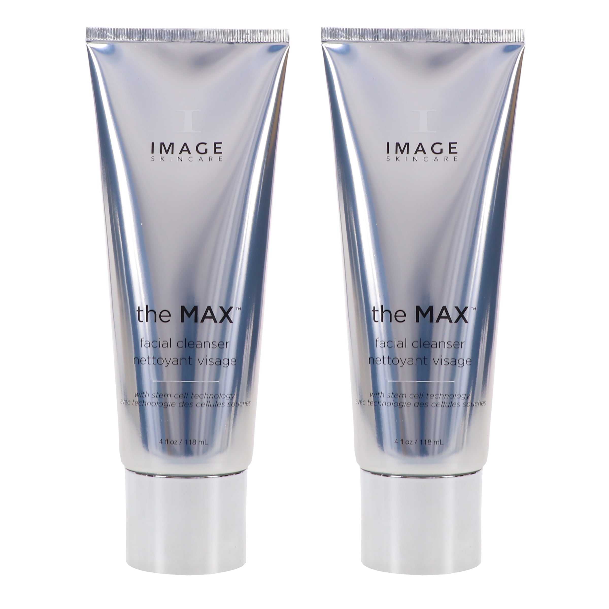 IMAGE Skincare The MAX Plant Stem Cell Facial Cleanser 4 oz 2 Pack ...