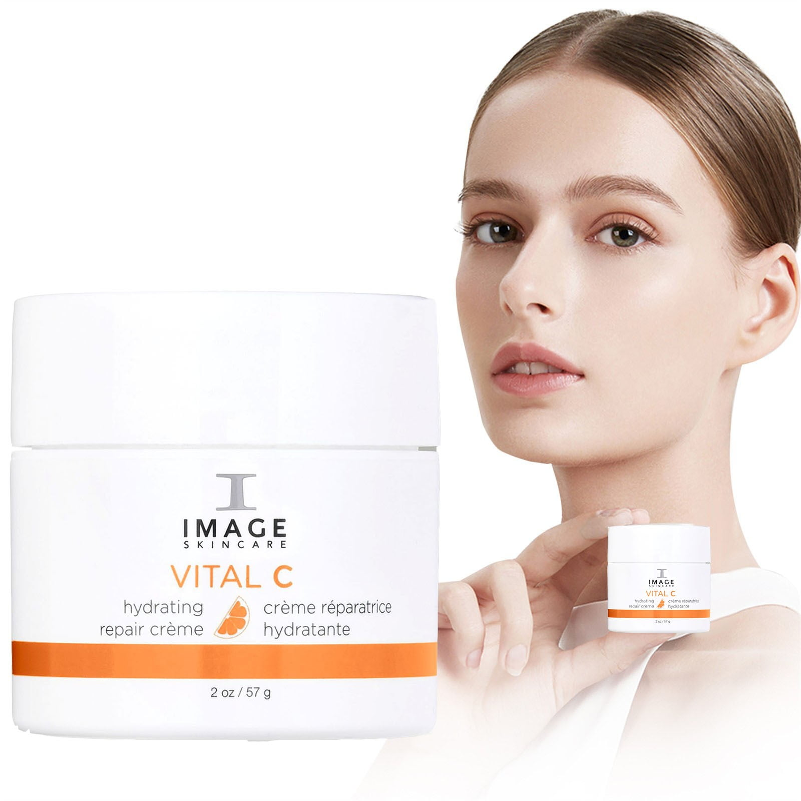 IMAGE Skincare,VITAL C Hydrating Repair Crème,Face Night Cream Moisturizer with Hyaluronic Acid ...