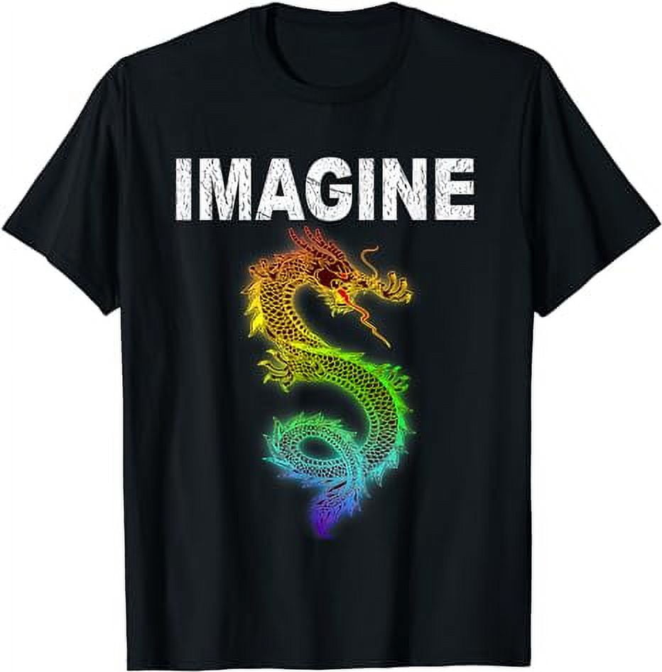 IMAGINE Fantasy Dragon Style T-shirt Great For Gift - Walmart.com