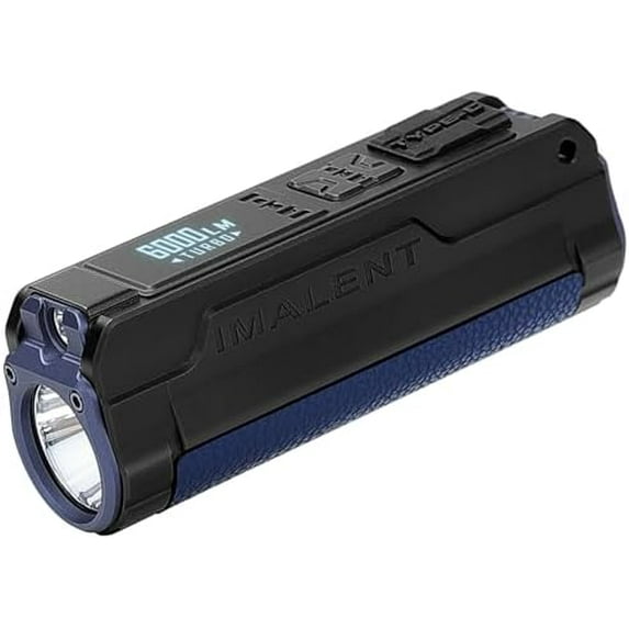 IMALENT BL70 EDC Led Flashlight 6000 Lumens with Red Beam and White ...