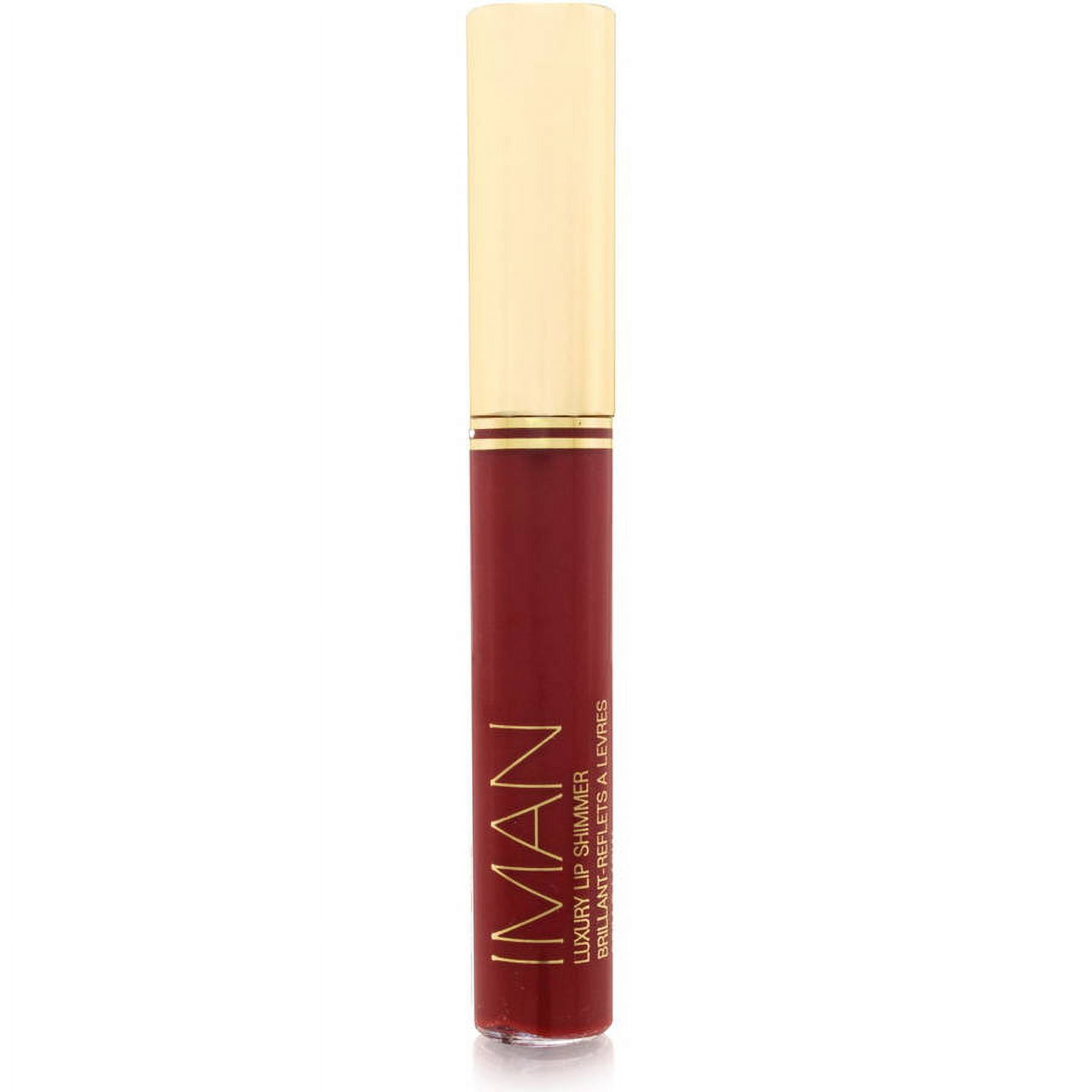 IMAN Luxury High Shine Lip Gloss Shimmer, High Drama, 0.07 Oz ...