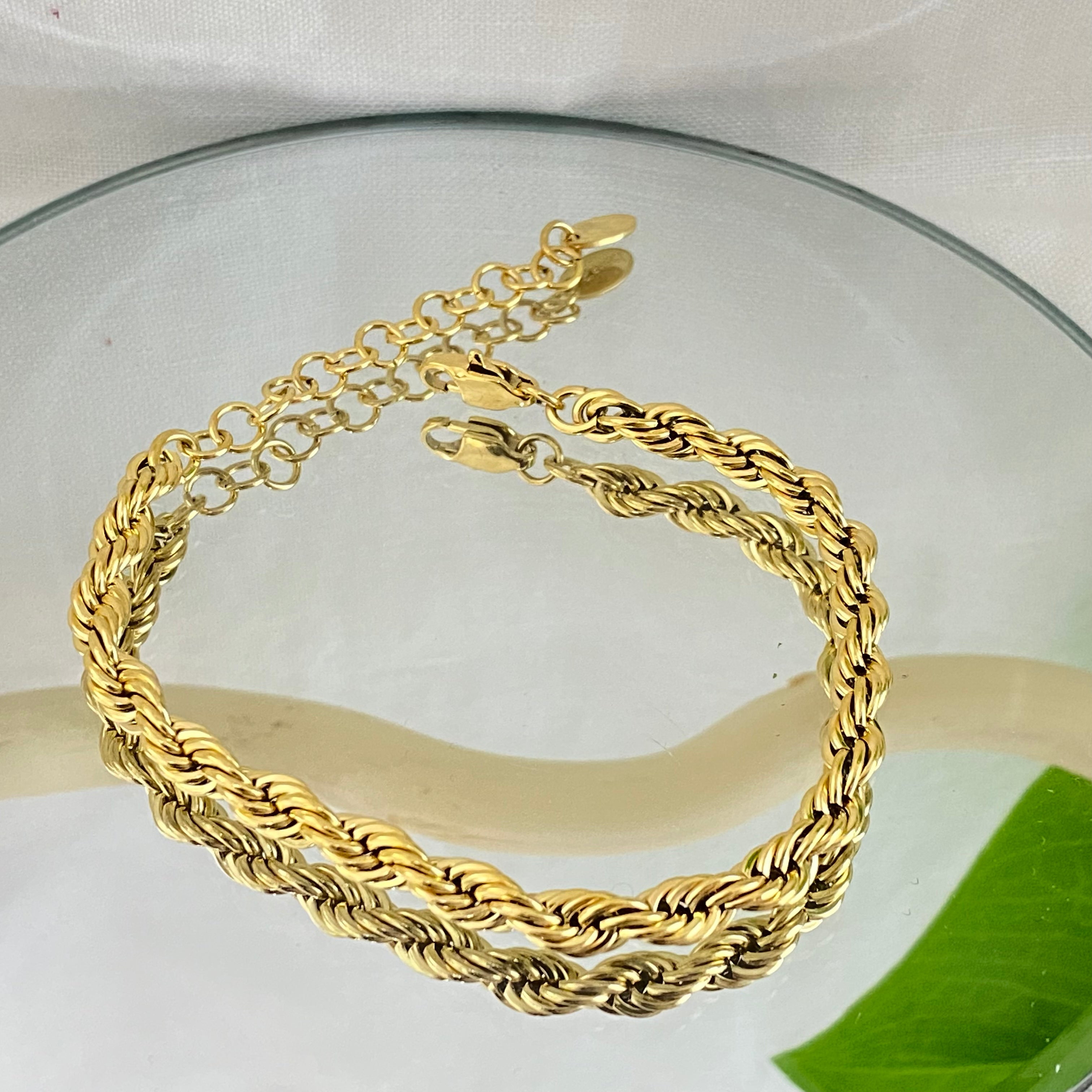 IMANI Thick Rope Chain Bracelet - Walmart.com