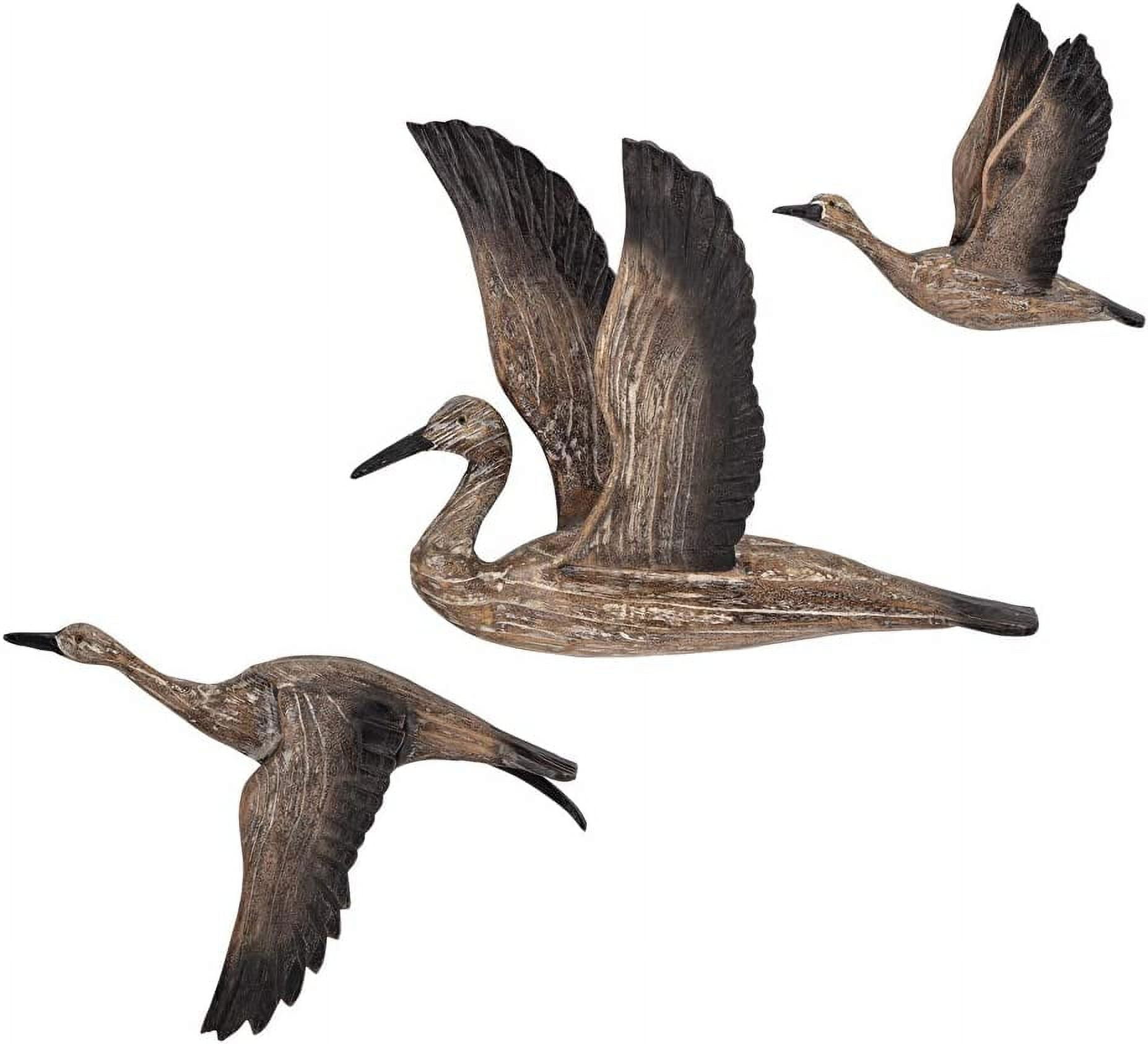 IMAX 50895-3 Reeds Migration Wood Wall Decor, Set of 3 - Walmart.com