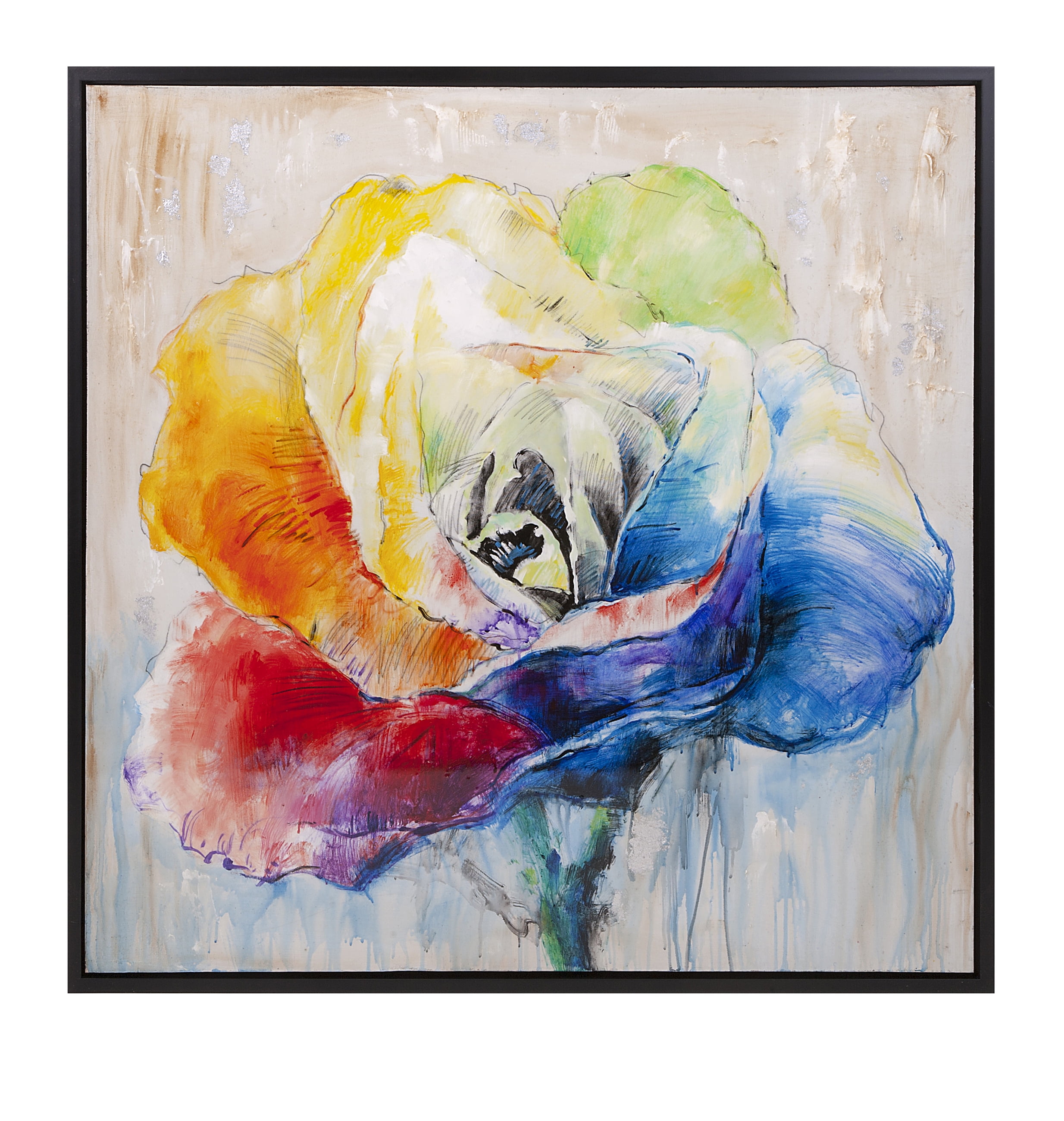 IMAX Corporation Alvaro Rose Framed Oil Painting - Walmart.com