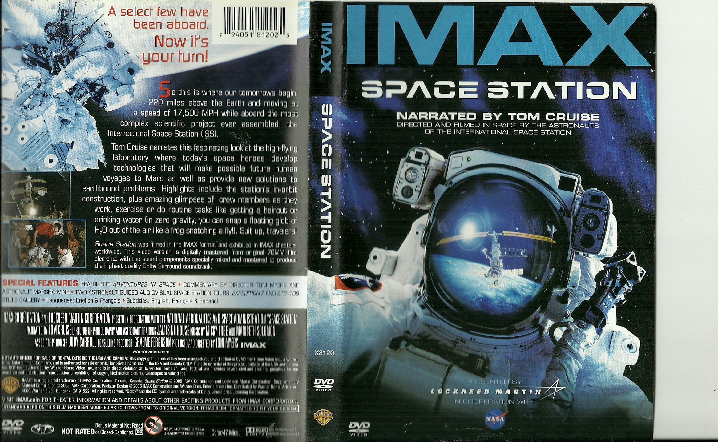 IMAX Space Station DVD NEW - Walmart.com