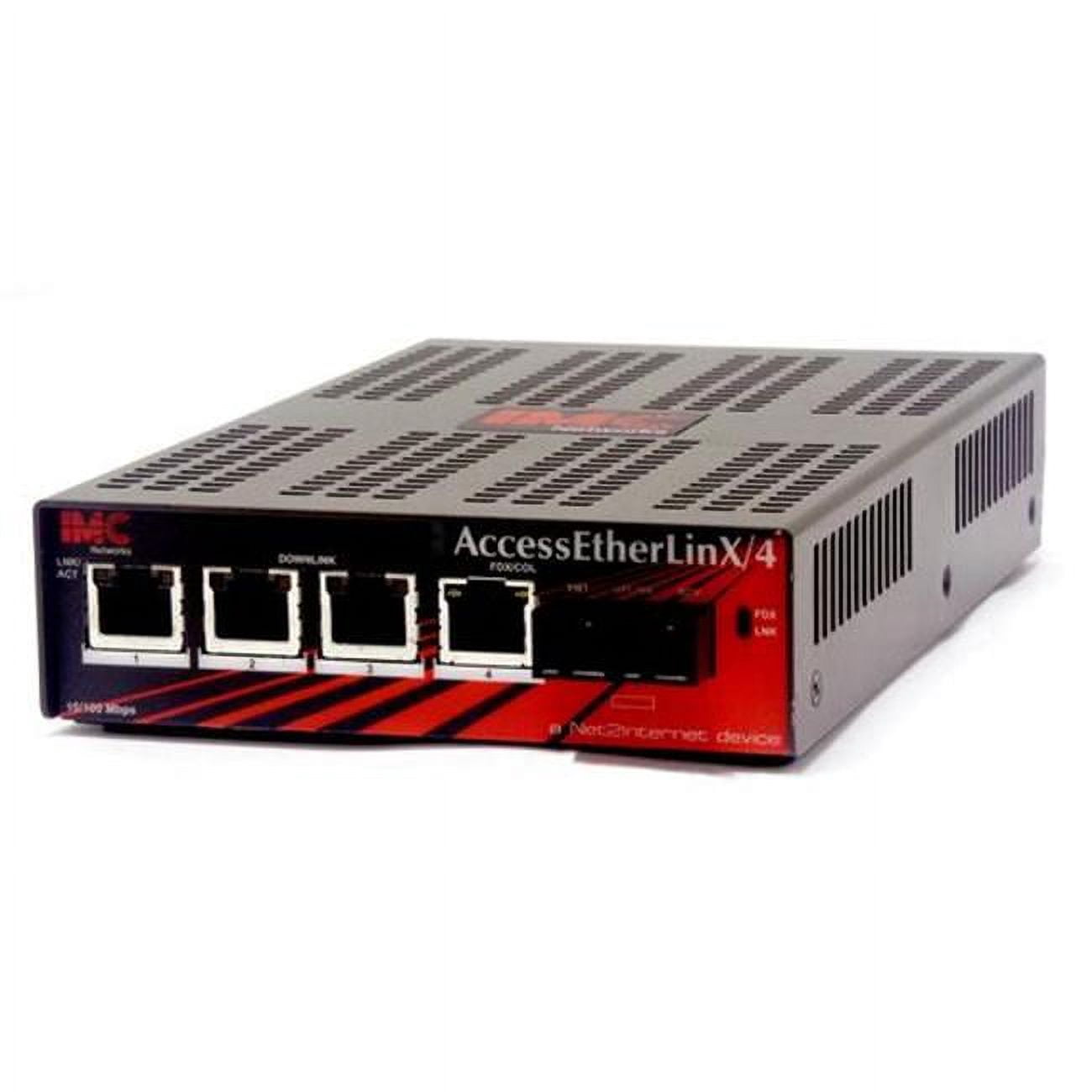 IMC AccessEtherLinX Optical Access Media Converter - 4 x RJ-45 10 ...
