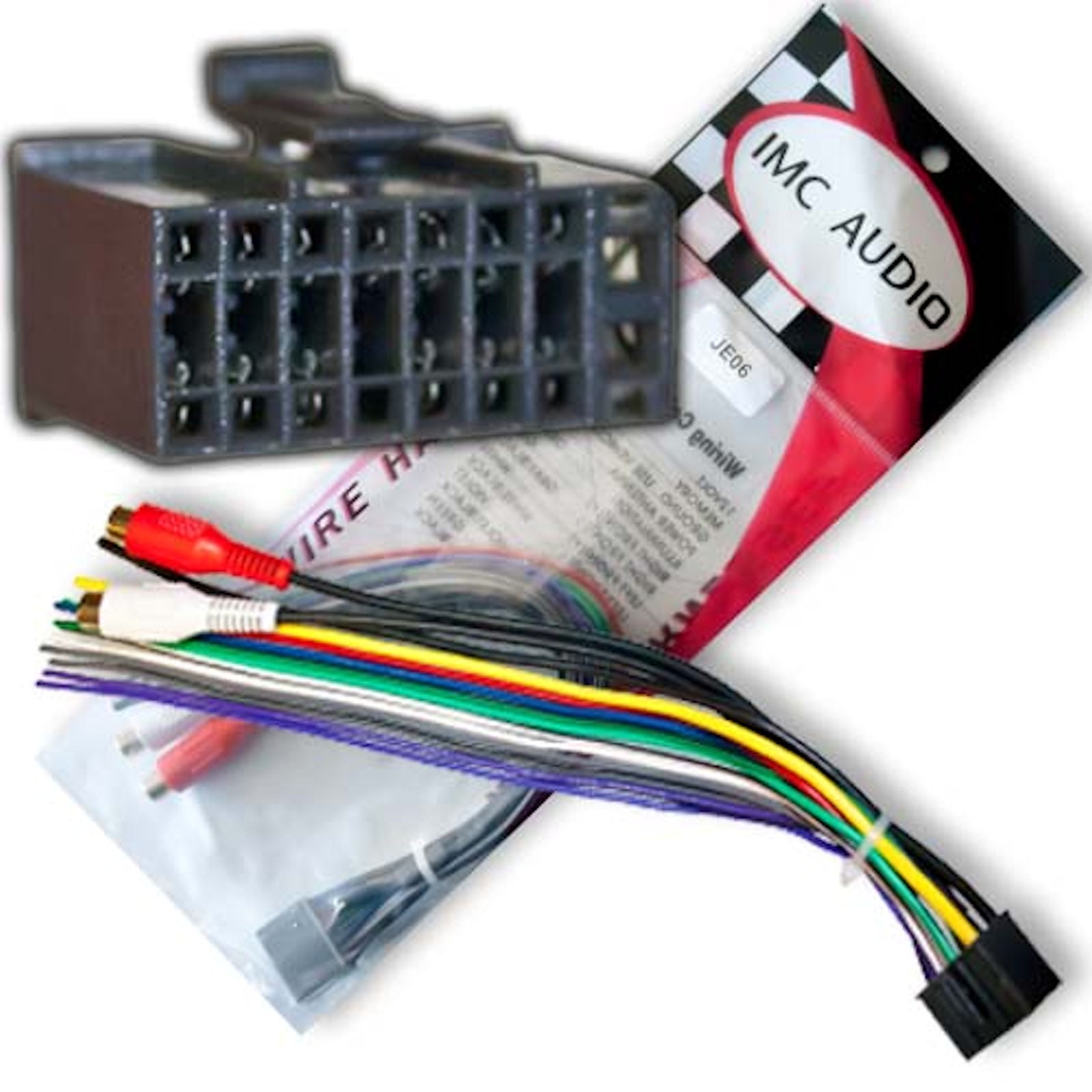 IMC Audio CD Player Stereo Installation Connector JE06-1 Harness for ...