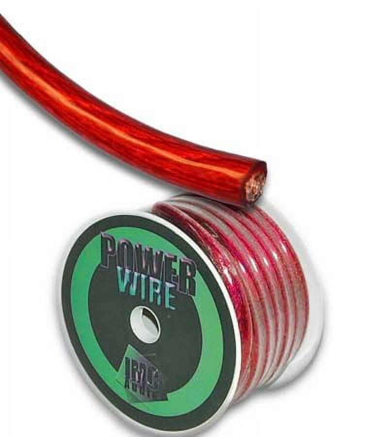 IMC Audio PC2RE100 2 Gauge Power Wire 100 Ft Roll Red - Walmart.com